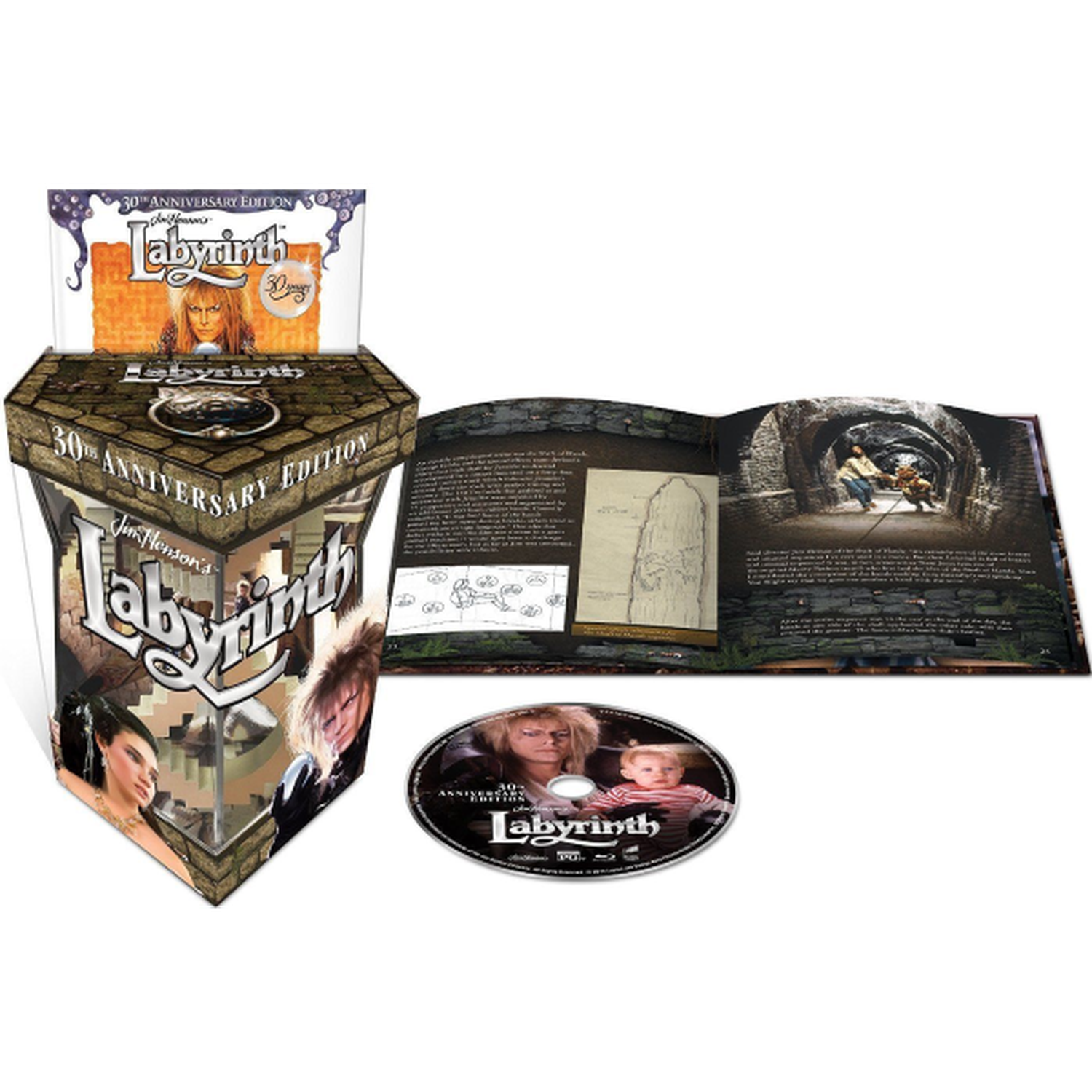 Labyrinth: 30th Anniversary Collector's Edition [Blu-Ray + Digital Box – Shopville