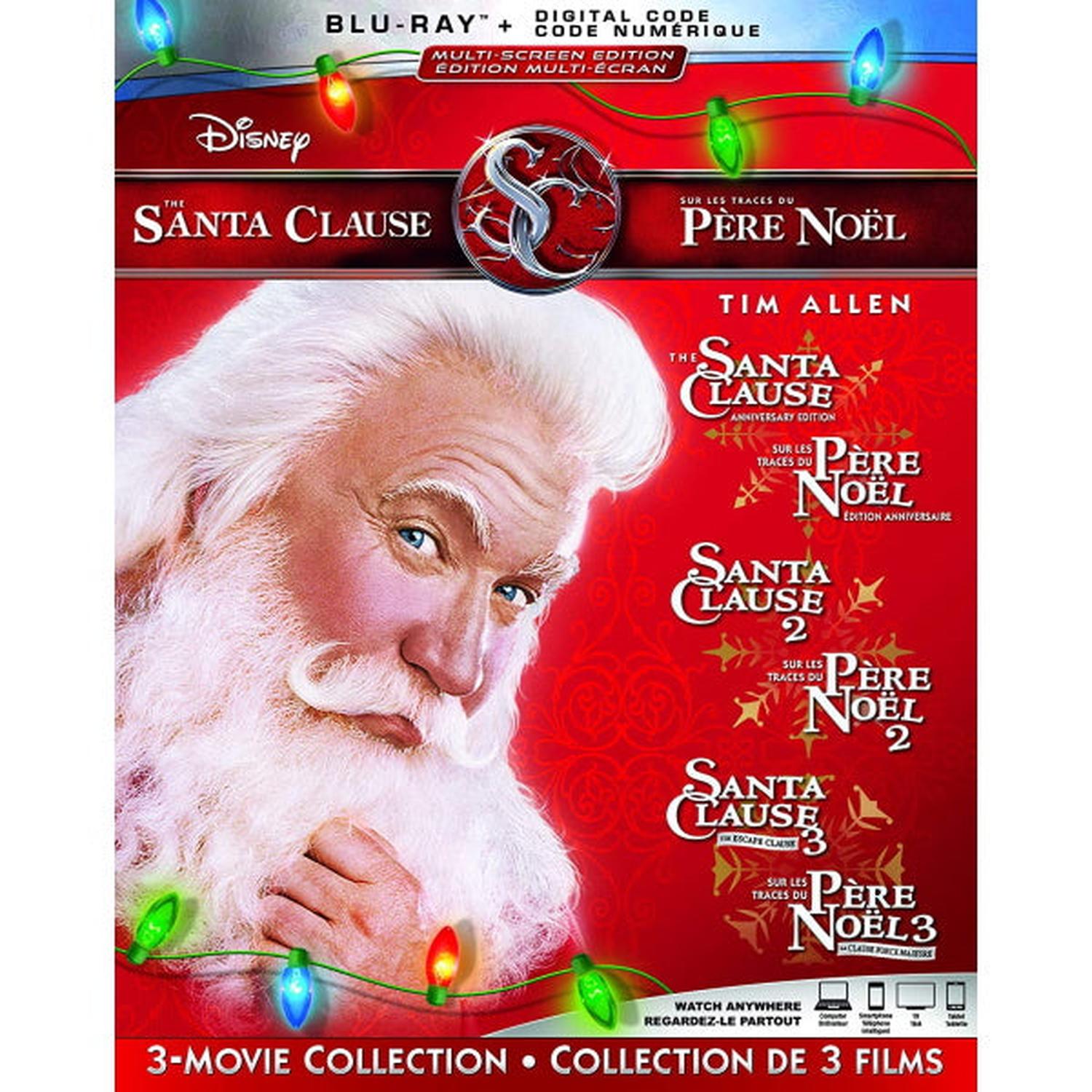 The Santa Clause: 3-Movie Collection [Blu-ray + Digital Box Set ...