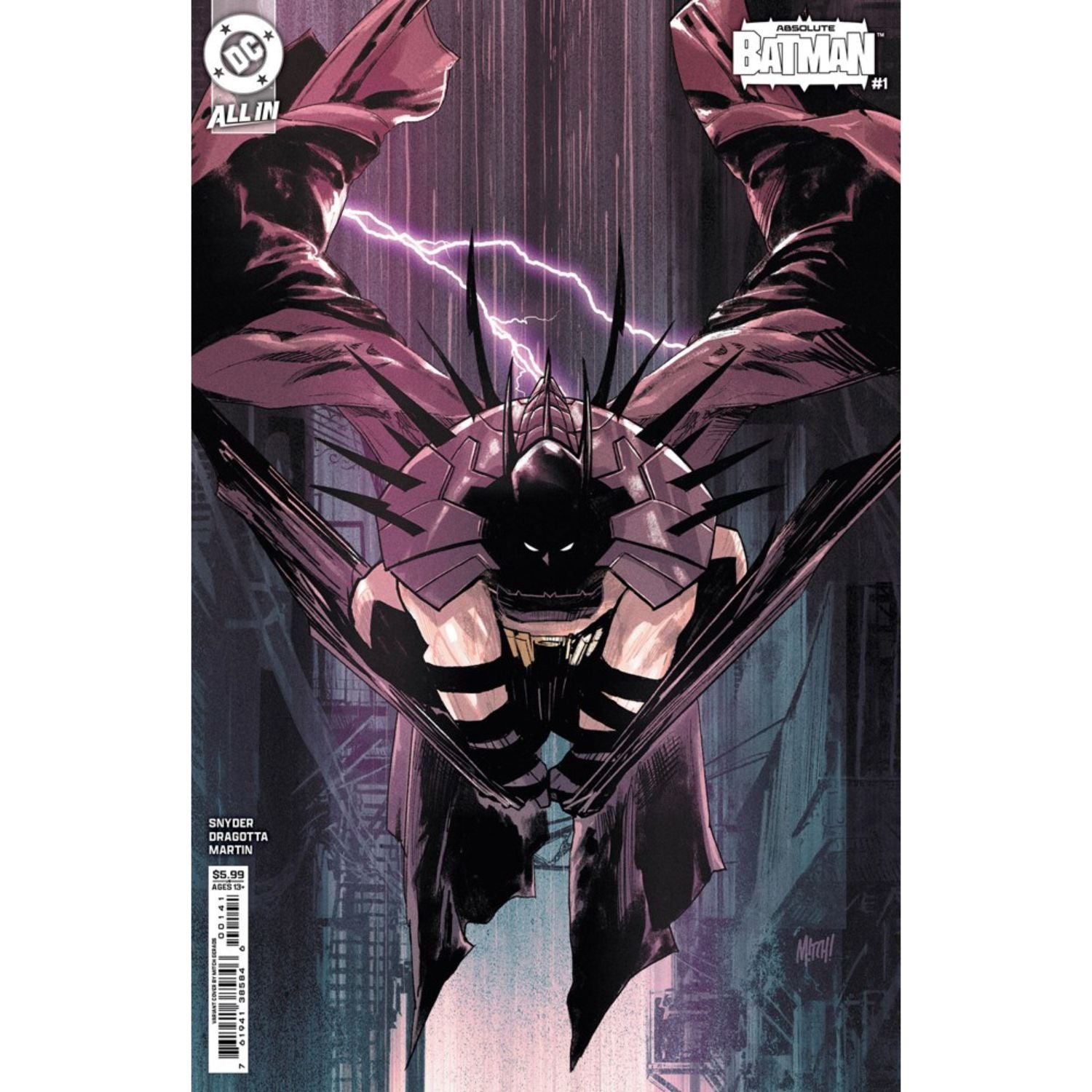Absolute Batman: #1 [Mitch Gerads CVR D] 2024 – Shopville