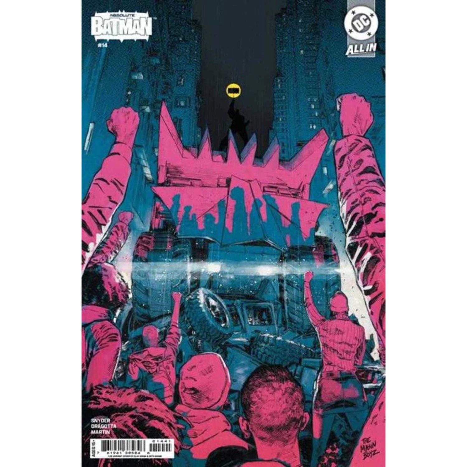 Absolute Batman: #14 [Clay Mann & Seth Mann - 1:25] 2025 – Shopville
