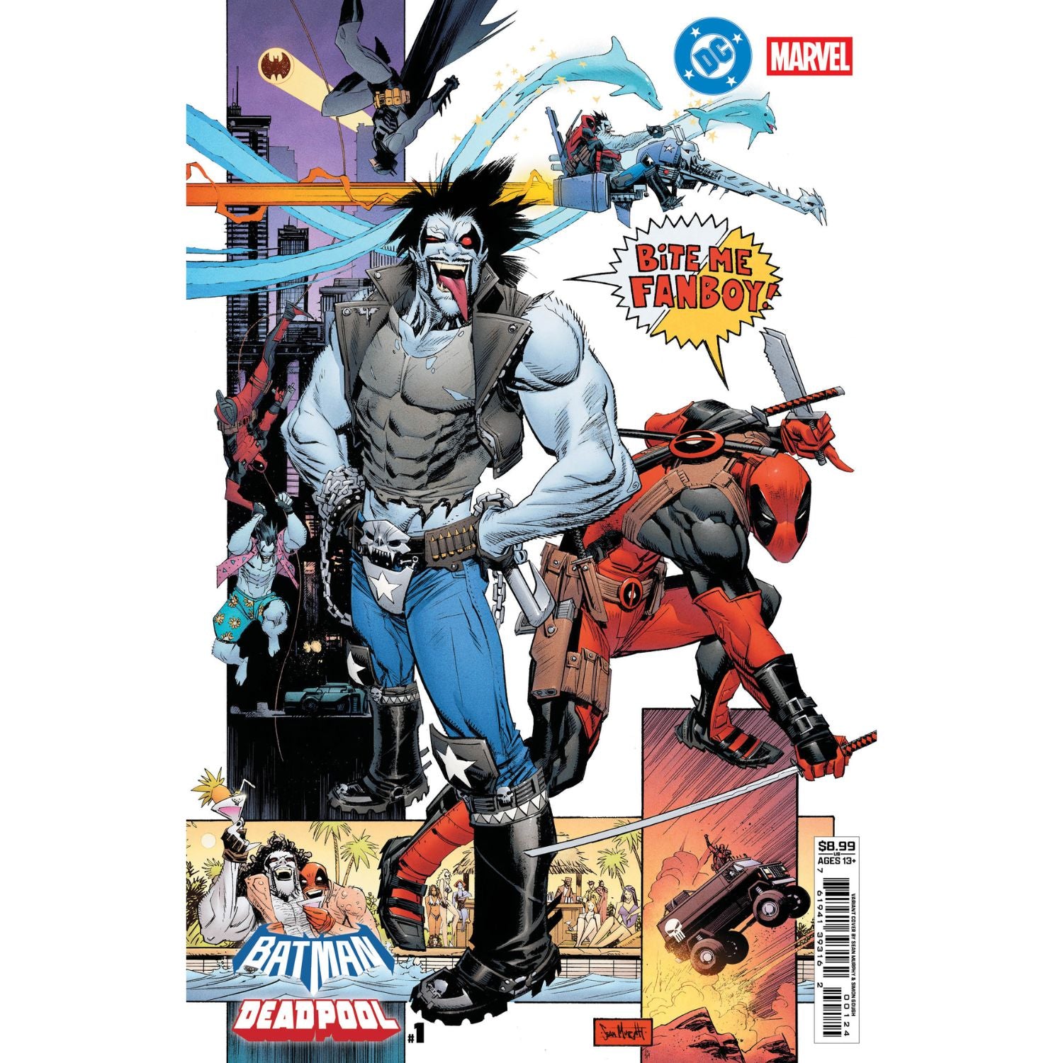 Batman/Deadpool: #1 [Sean Murphy Lobo Deadpool CVR M] 2025 – Shopville