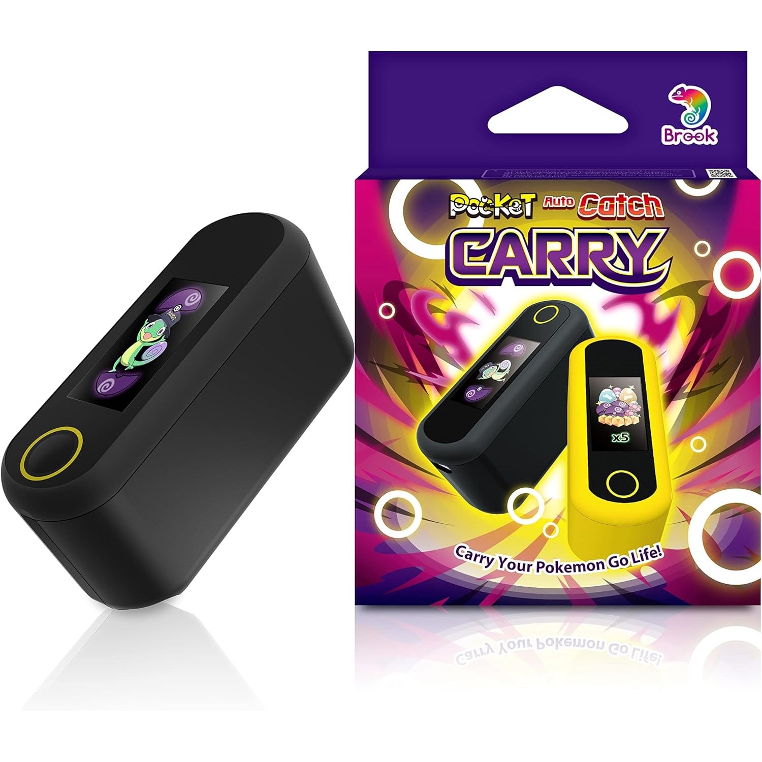 Brook Gaming: Pocket Auto Catch Carry - Black [Electronics] – Shopville