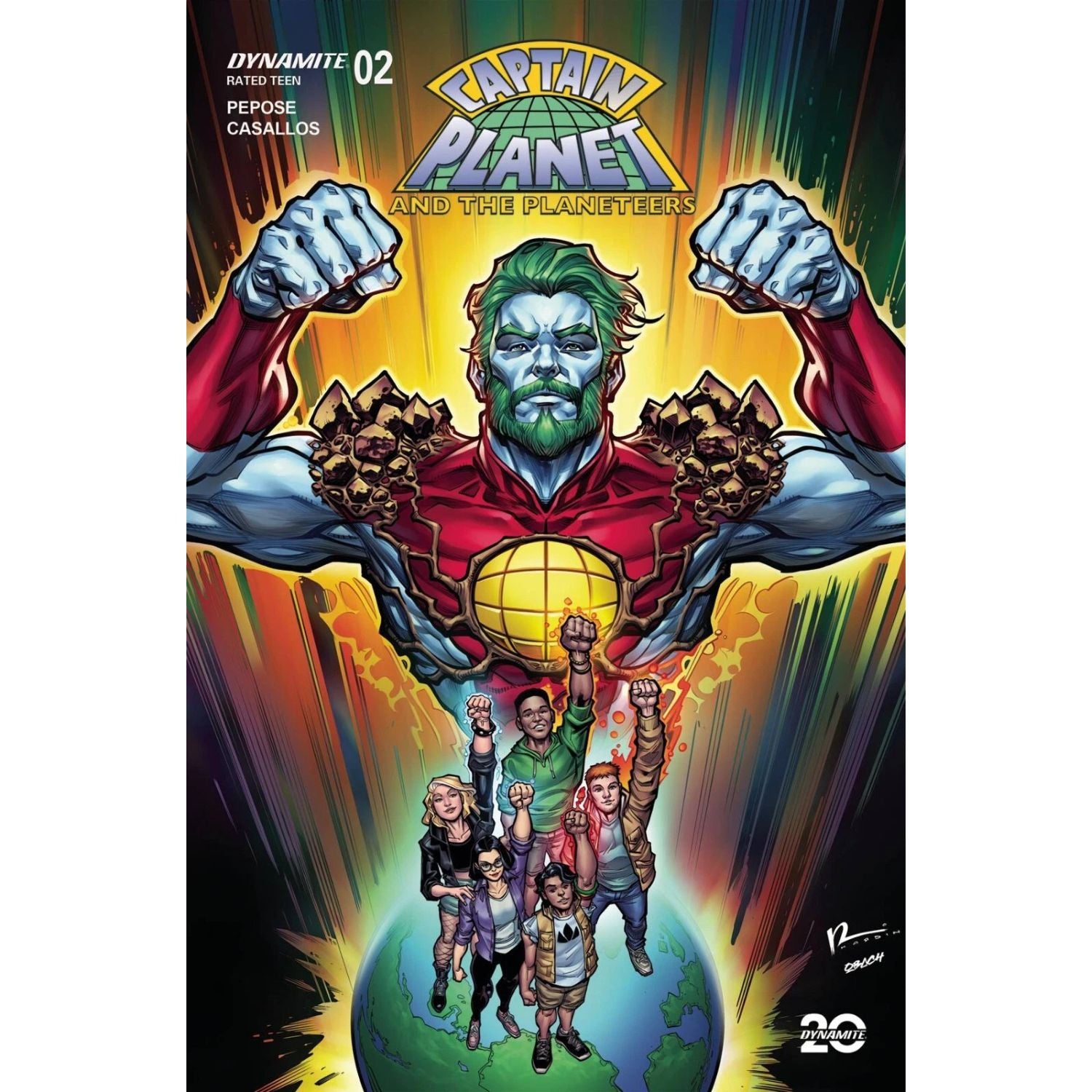 Captain Planet: #2 [Chad Hardin CVR A] 2025 – Shopville