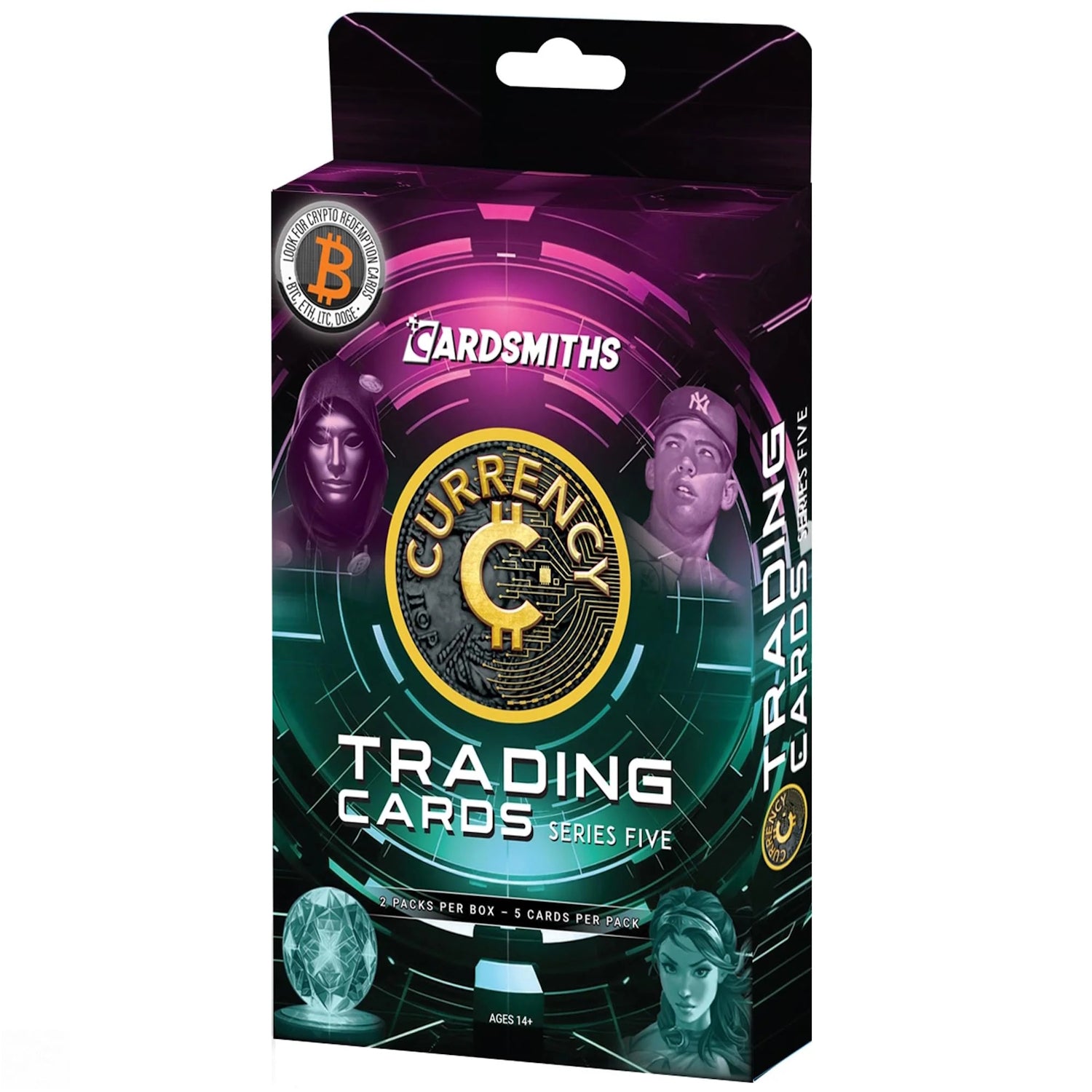 Cardsmiths Currency Trading Cards: Series 5 Collector Box - 2 Packs ...