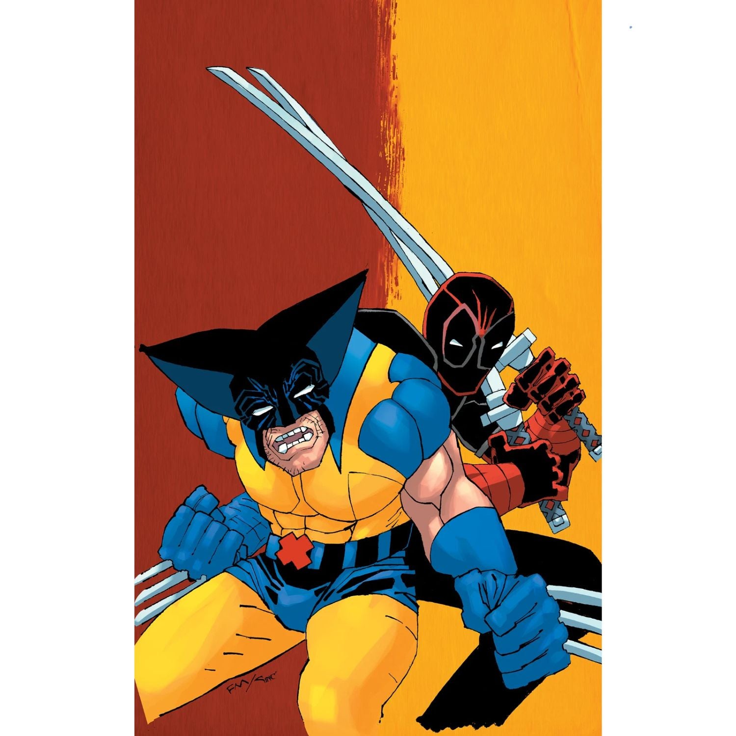 Deadpool Wolverine: #1 [Frank Miller virgin CVR E -1:100] 2025 – Shopville
