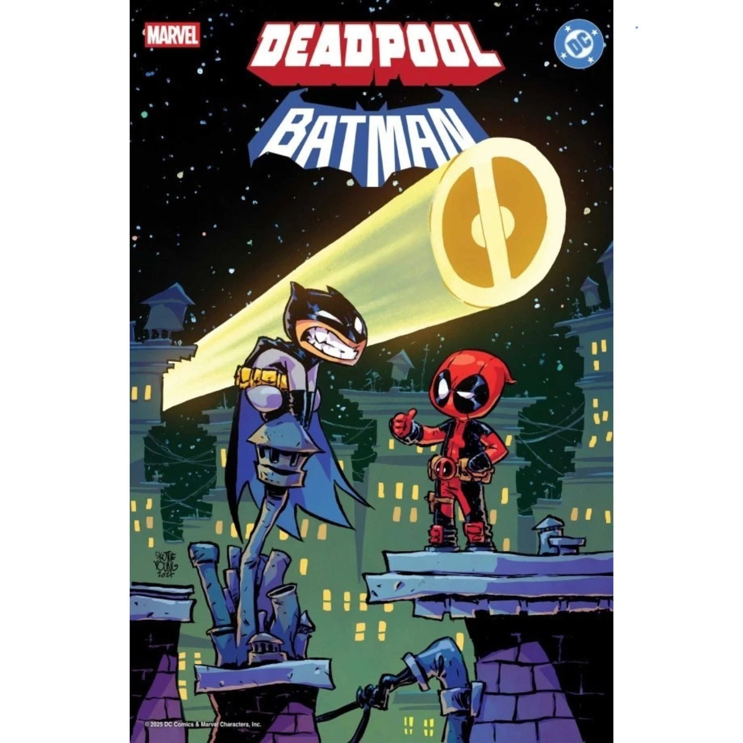 Deadpool/Batman: #1 [Skottie Young CVR K] 2025 – Shopville