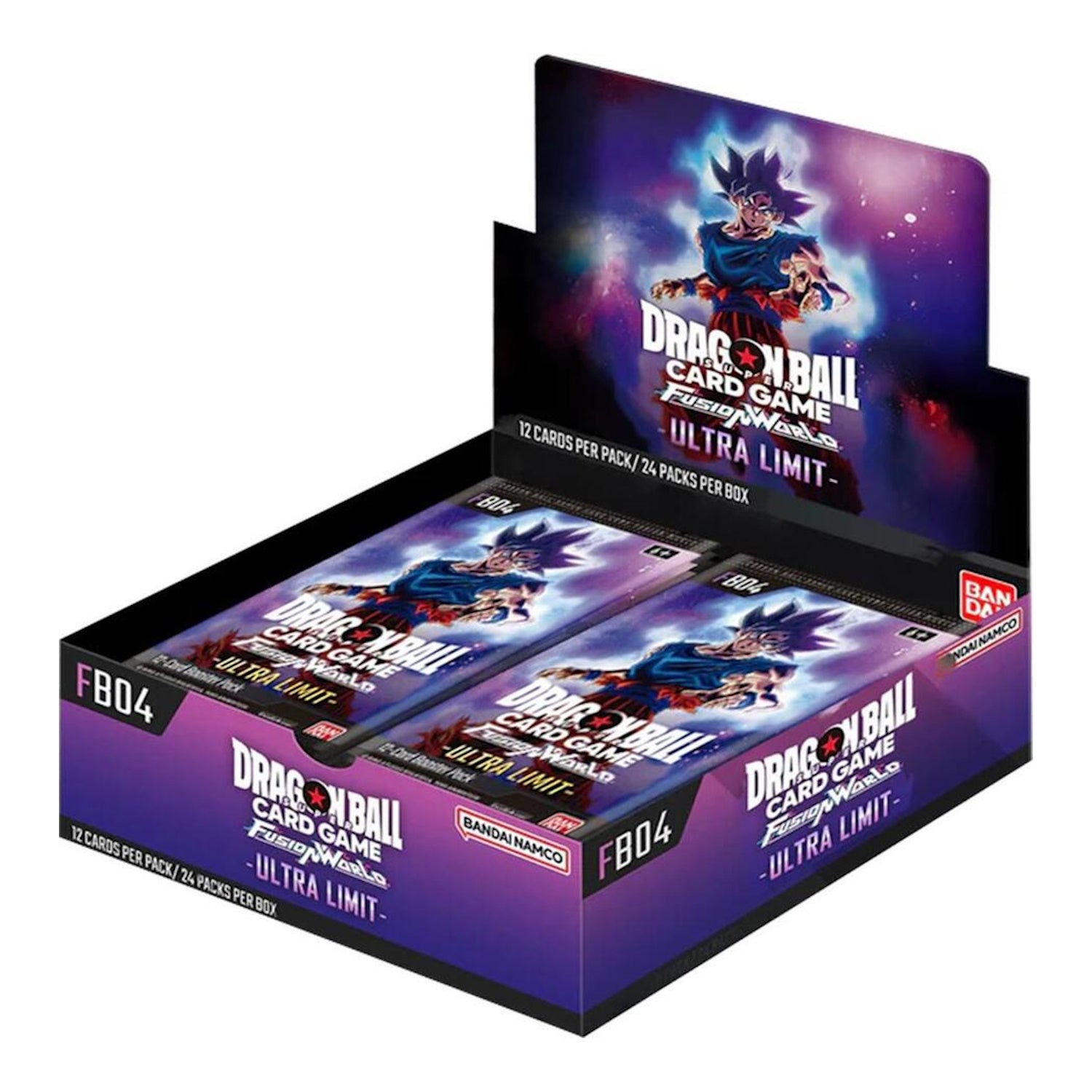 Dragon Ball Super TCG: Fusion World Ultra Limit Booster Box [FB04] - 2 ...