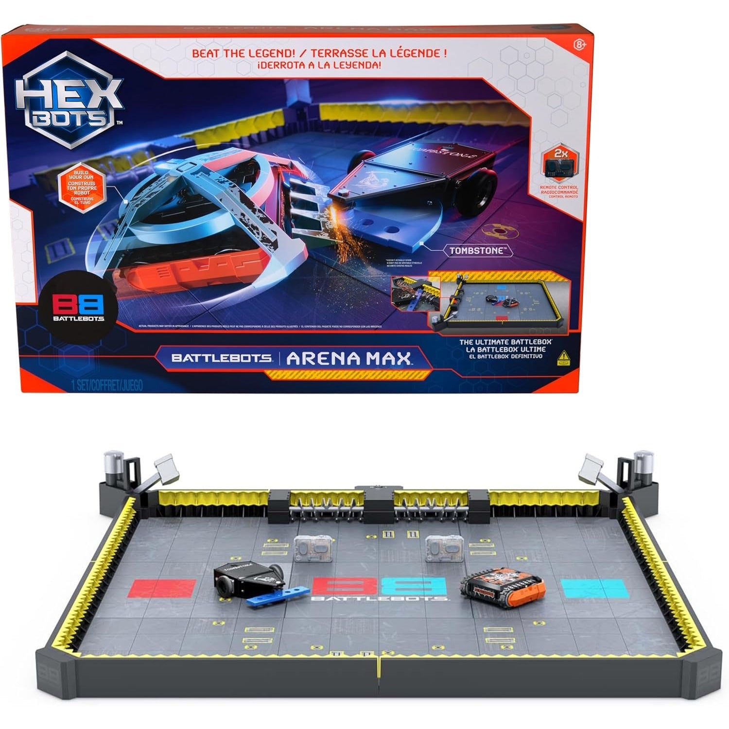Hex Bots BattleBots: Arena Max | Ultimate Robot Combat Playset – Shopville