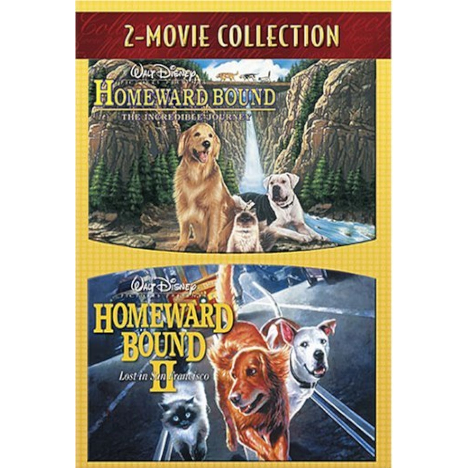 Homeward Bound and Homeward Bound 2 - Double Feature [DVD] – Shopville