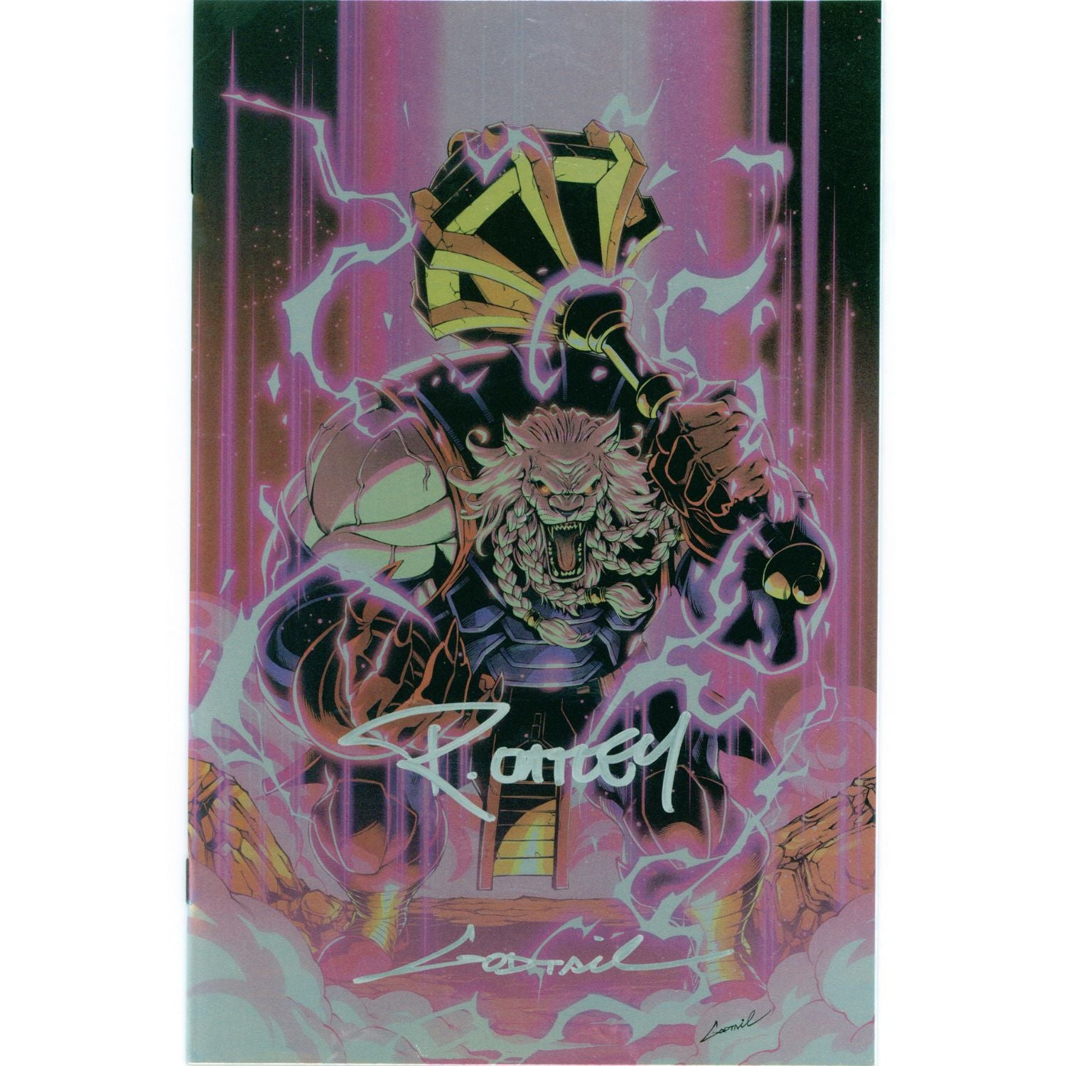 Invincible Universe Battle Beast: #3 [Foil Signed by Godtail & Ottley ...