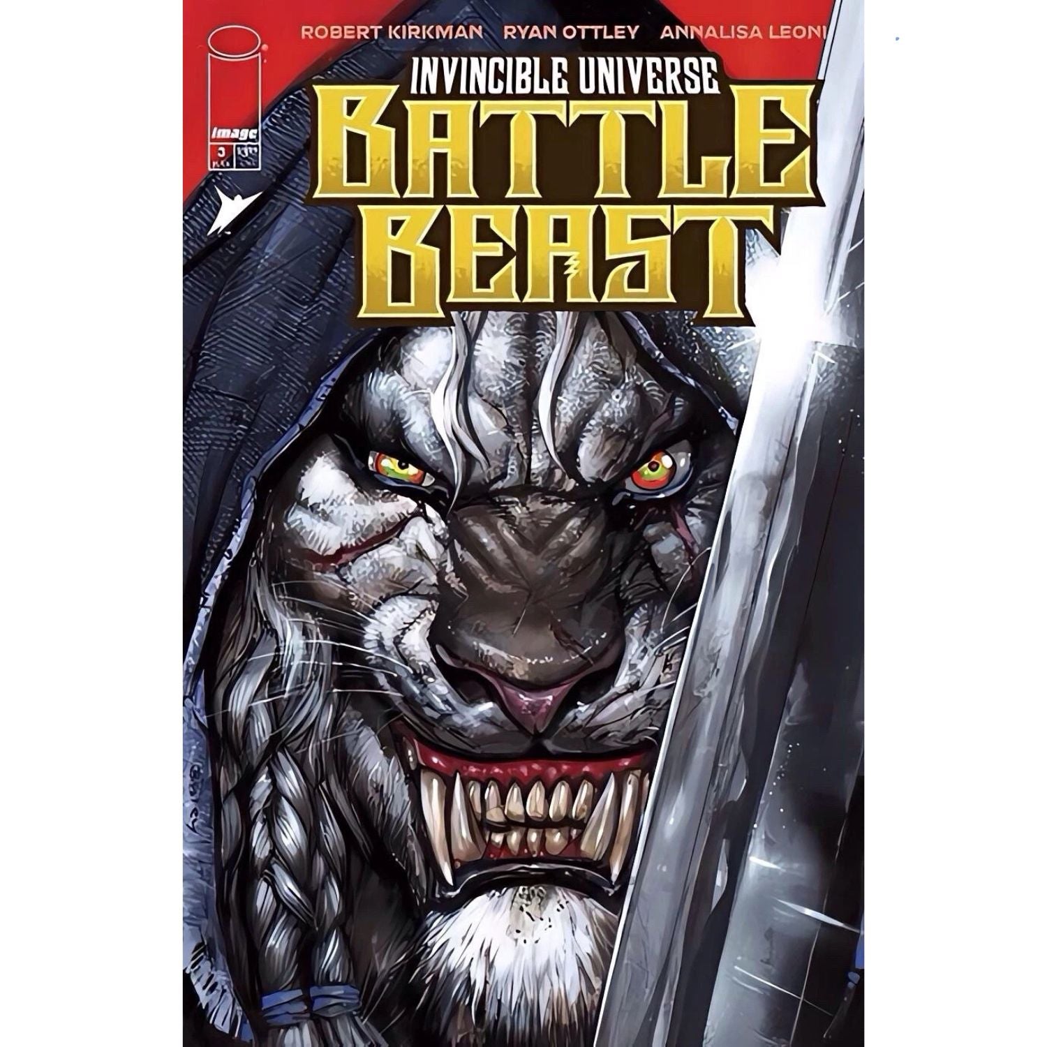 Invincible Universe Battle Beast: #3 [Simon Bisley CVR F - 1:100] 2025 ...