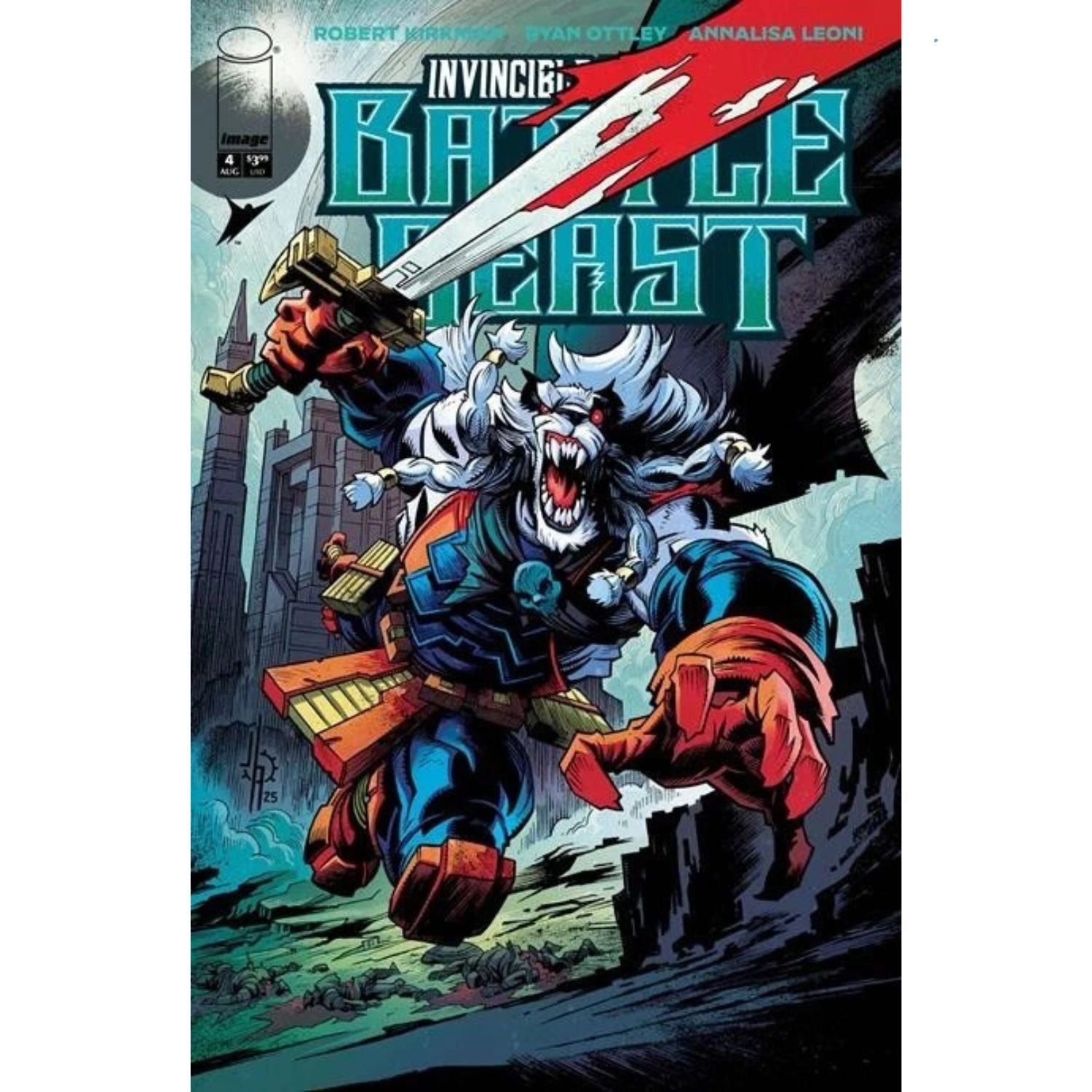 Invincible Universe Battle Beast: #4 [Jason Howard CVR D - 1:25] 2025 ...