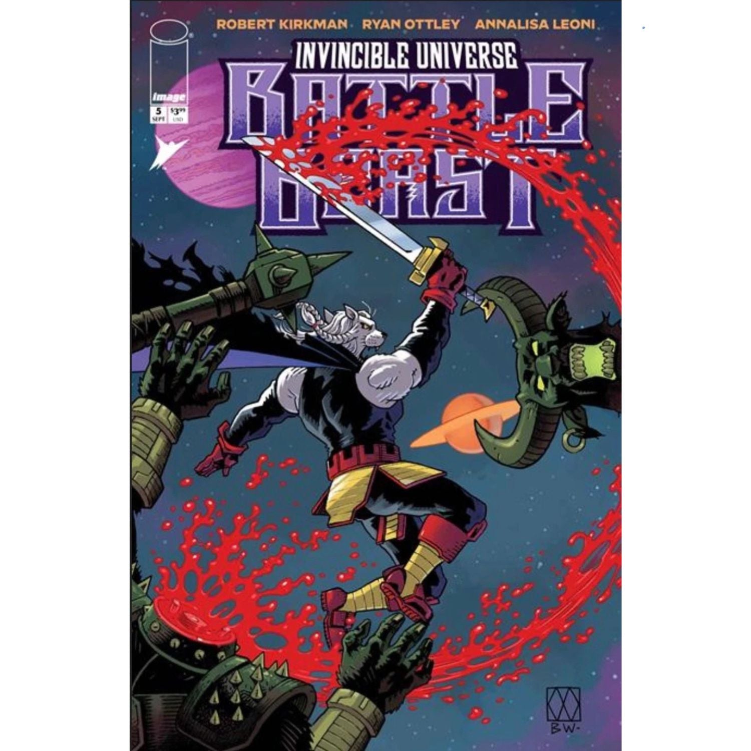 Invincible Universe Battle Beast: #5 [M Wagner & B Wagner CVR E - 1:50 ...