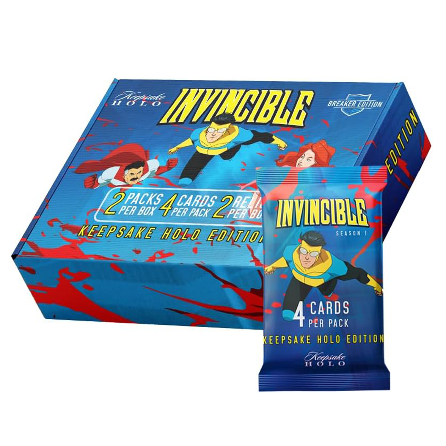 Keepsake: Invincible Season 1 - Holo Breaker Box 2025 (2 Packs) – Shopville