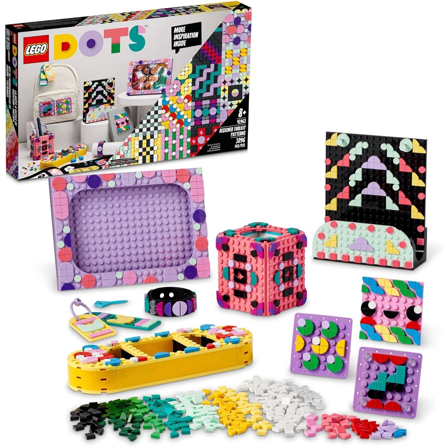 LEGO DOTS: Designer Toolkit - Patterns - 1096 Piece Building Set [LEGO ...