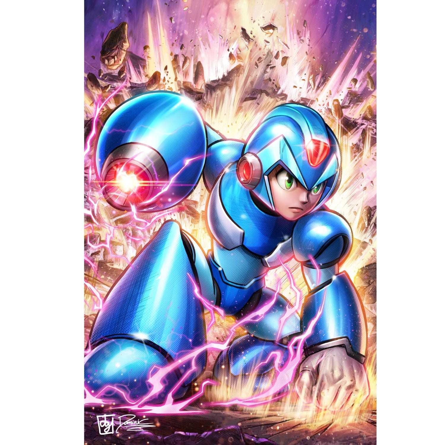 Mega Man X: #1 [Dominic Glover X Shopville Exclusive Virgin] 2026