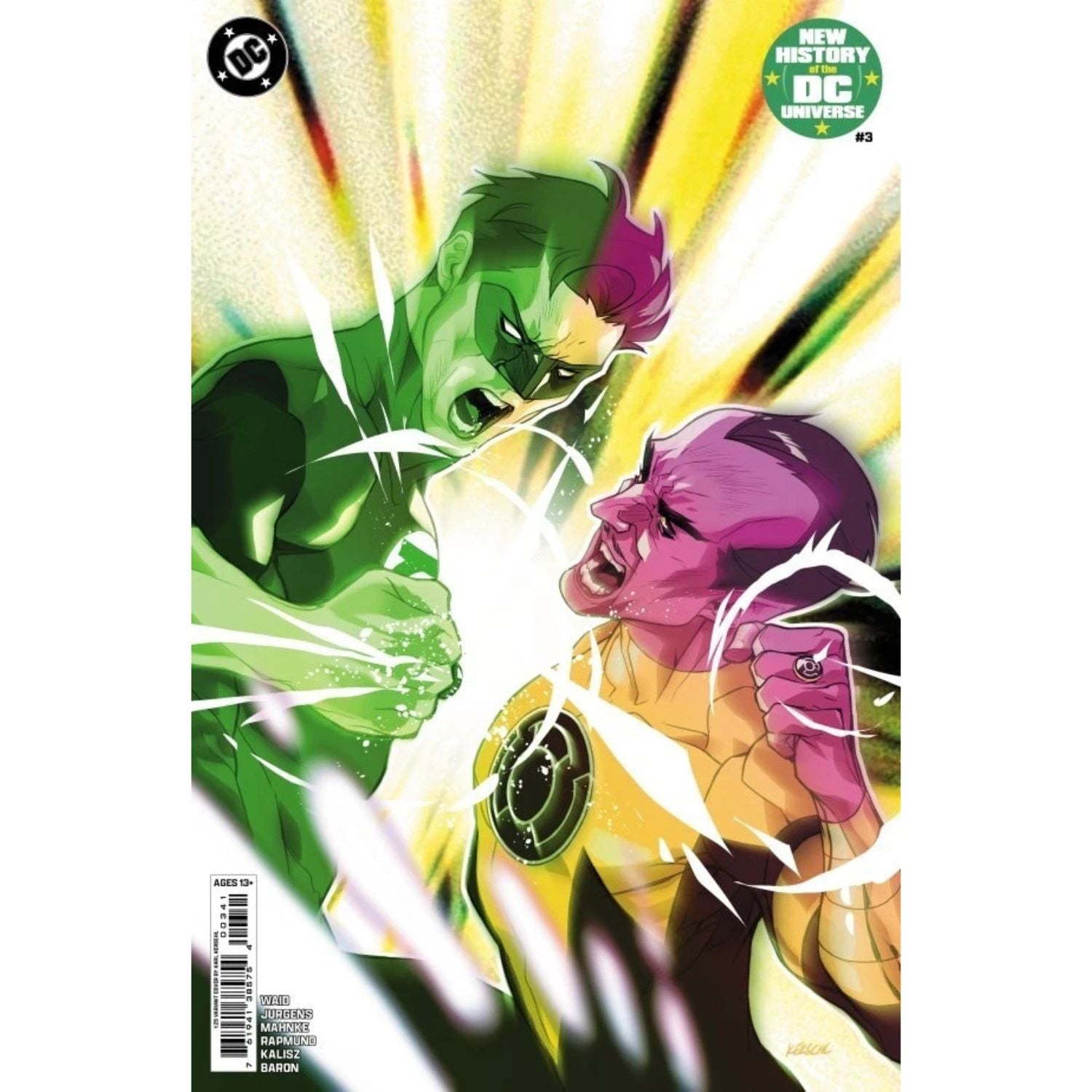 New History Of The DC Universe: #3 [Karl Kerschl CVR G - 1:25] 2025 ...