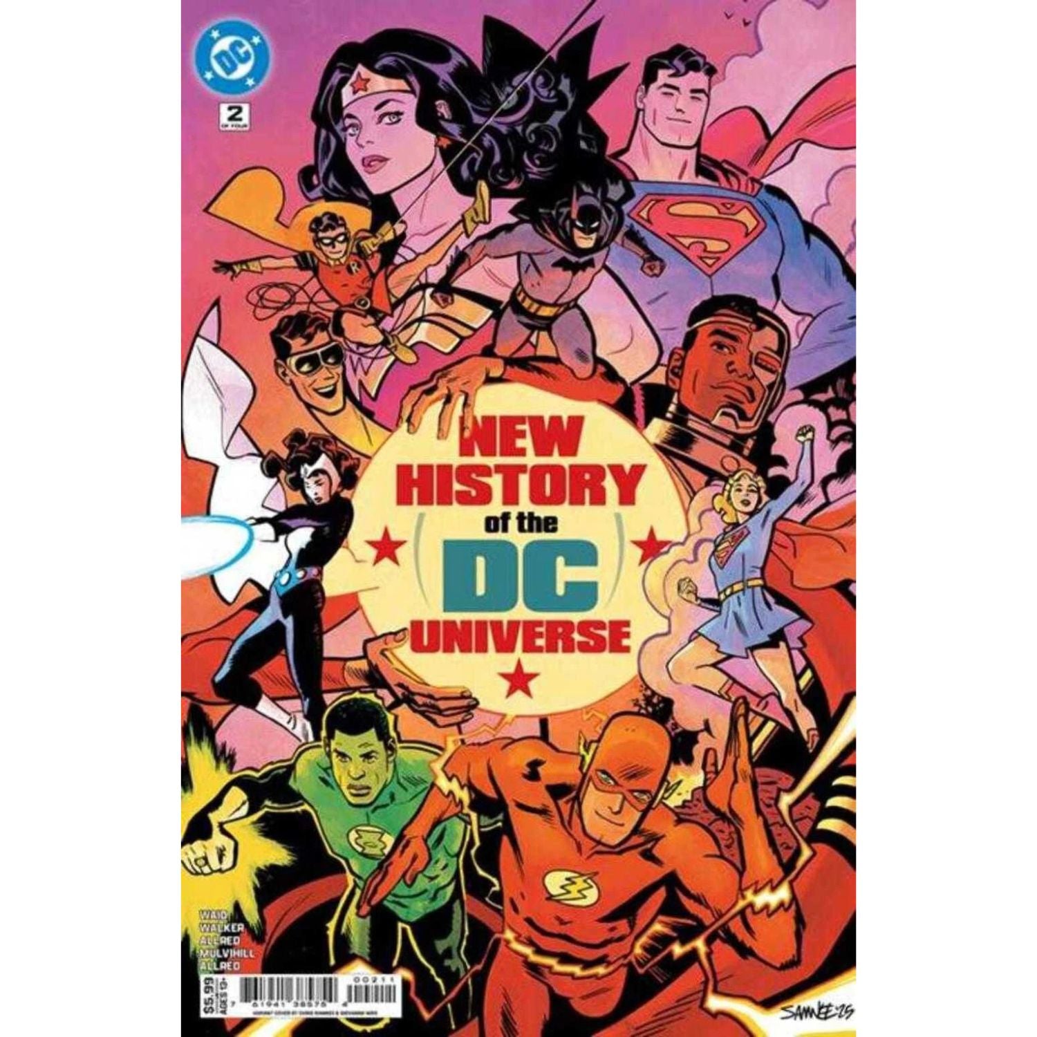 New History of the DC Universe: #2 [Chris Samnee CVR A] 2025 – Shopville