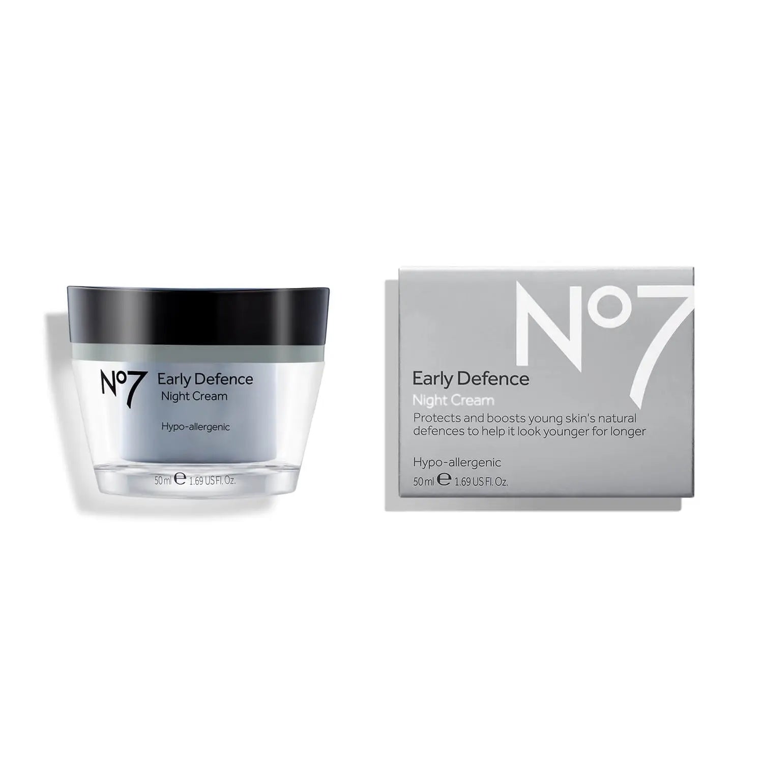No7 Early Defence Night Cream - 50 mL [Skincare] – Shopville