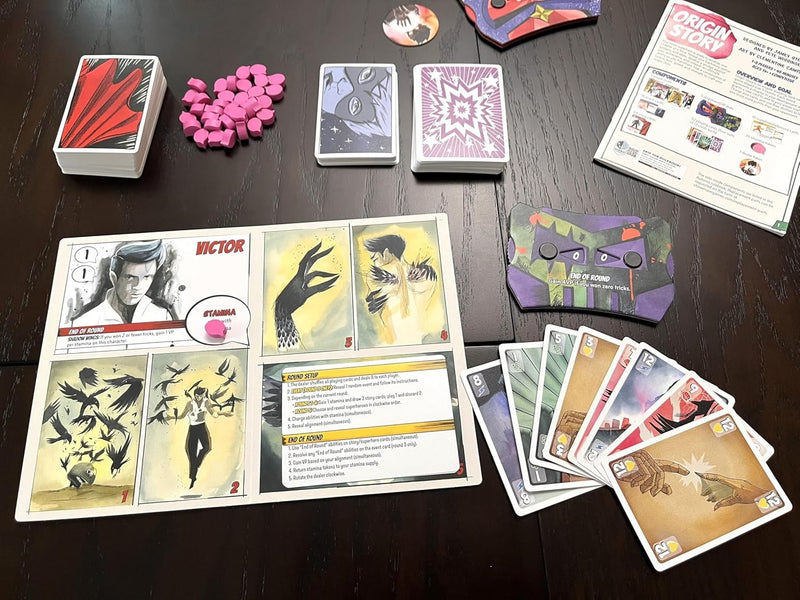 Origin Story Board Game – 1–5 Players – Shopville