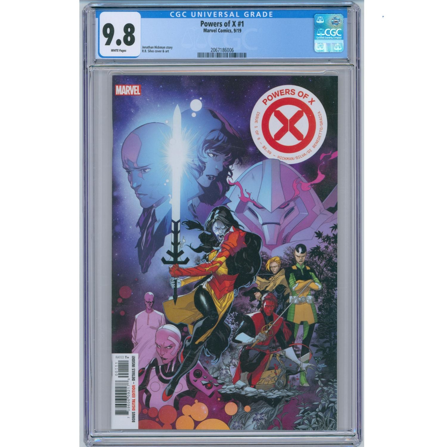 Powers of X: #1 [R. B. Silva CGC 9.8 CVR A] 2019 – Shopville