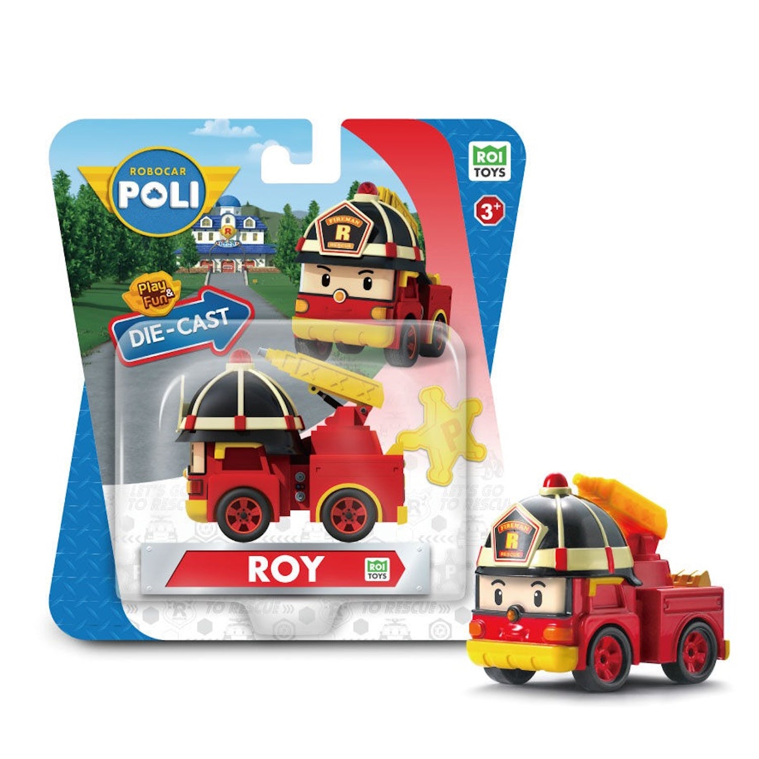 Robocar Poli Die Cast Car Roy – Play and Fun Collectible Toy – Shopville
