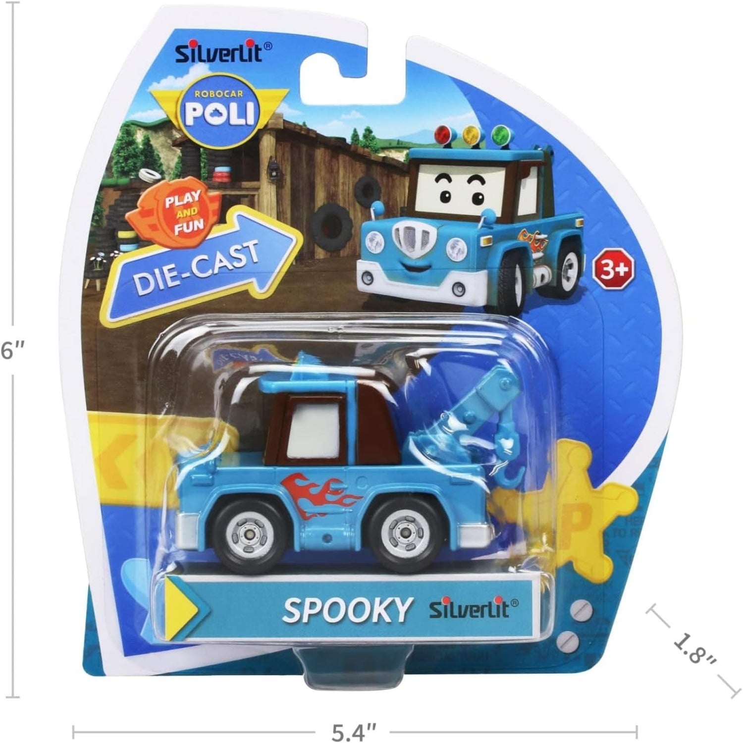 Robocar Poli Die Cast Car Spooky – Play and Fun Collectible Toy – Shopville