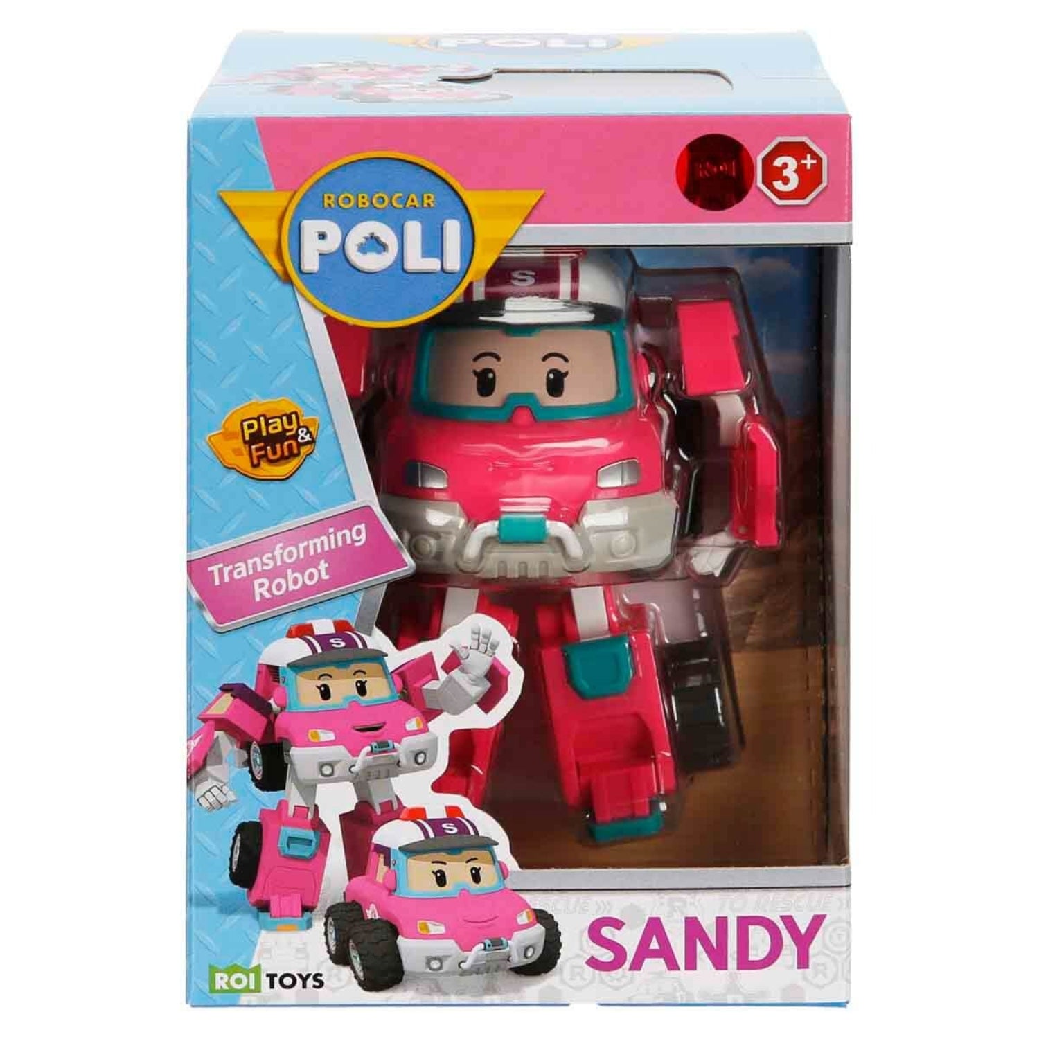 Robocar Poli Transforming Robot Sandy 4" – Collectible Toy for Kids ...