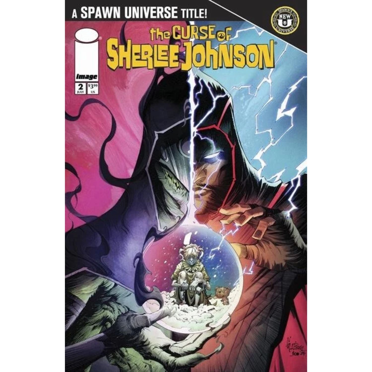 Spawn the Curse Of Sherlee Johnson: #2 [Jonathan Glapion CVR A] 2025 ...