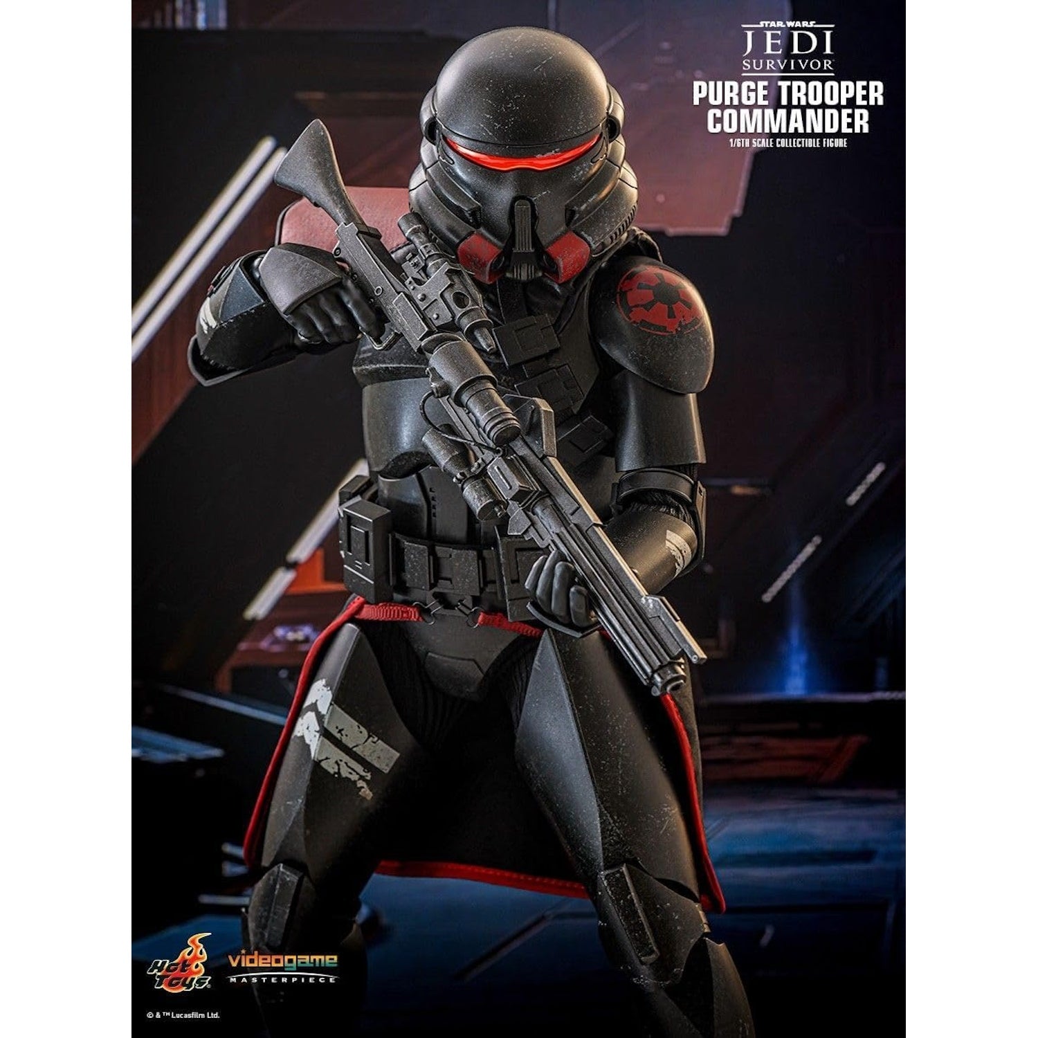 Star Wars Purge Trooper Commander Scale Figure | Premium Collectible ...