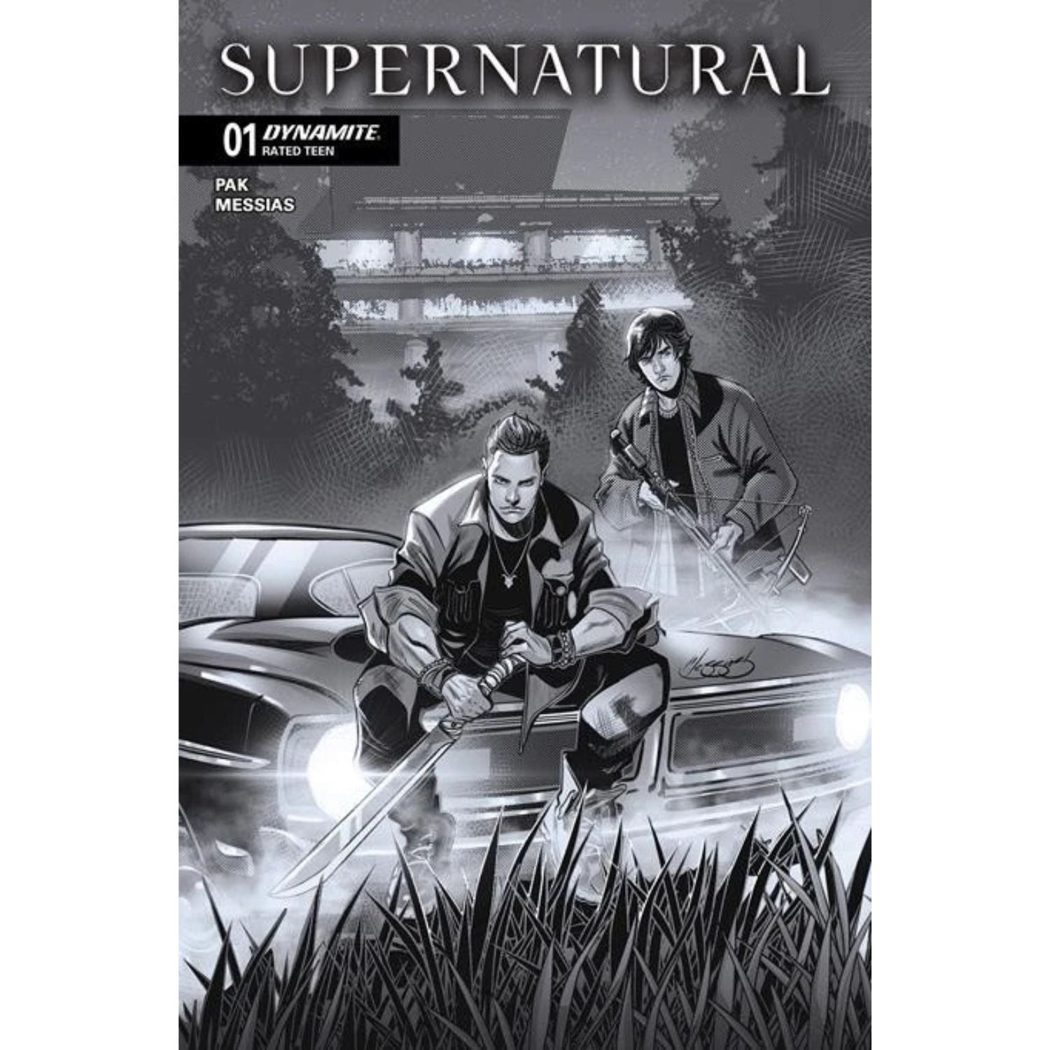 Supernatural: #1 [Messias Line Art CVR J - 1:10] 2025 – Shopville