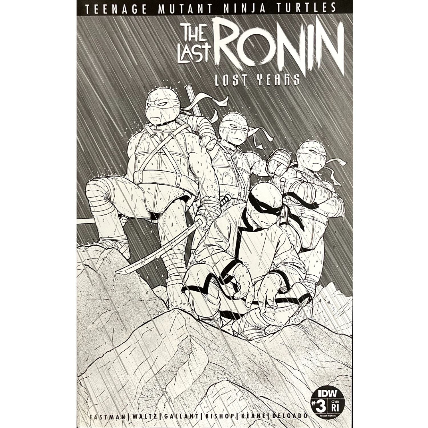 TMNT The Last Ronin The Lost Years: #3 [Jamie McKelvie - 1:50] 2023 ...