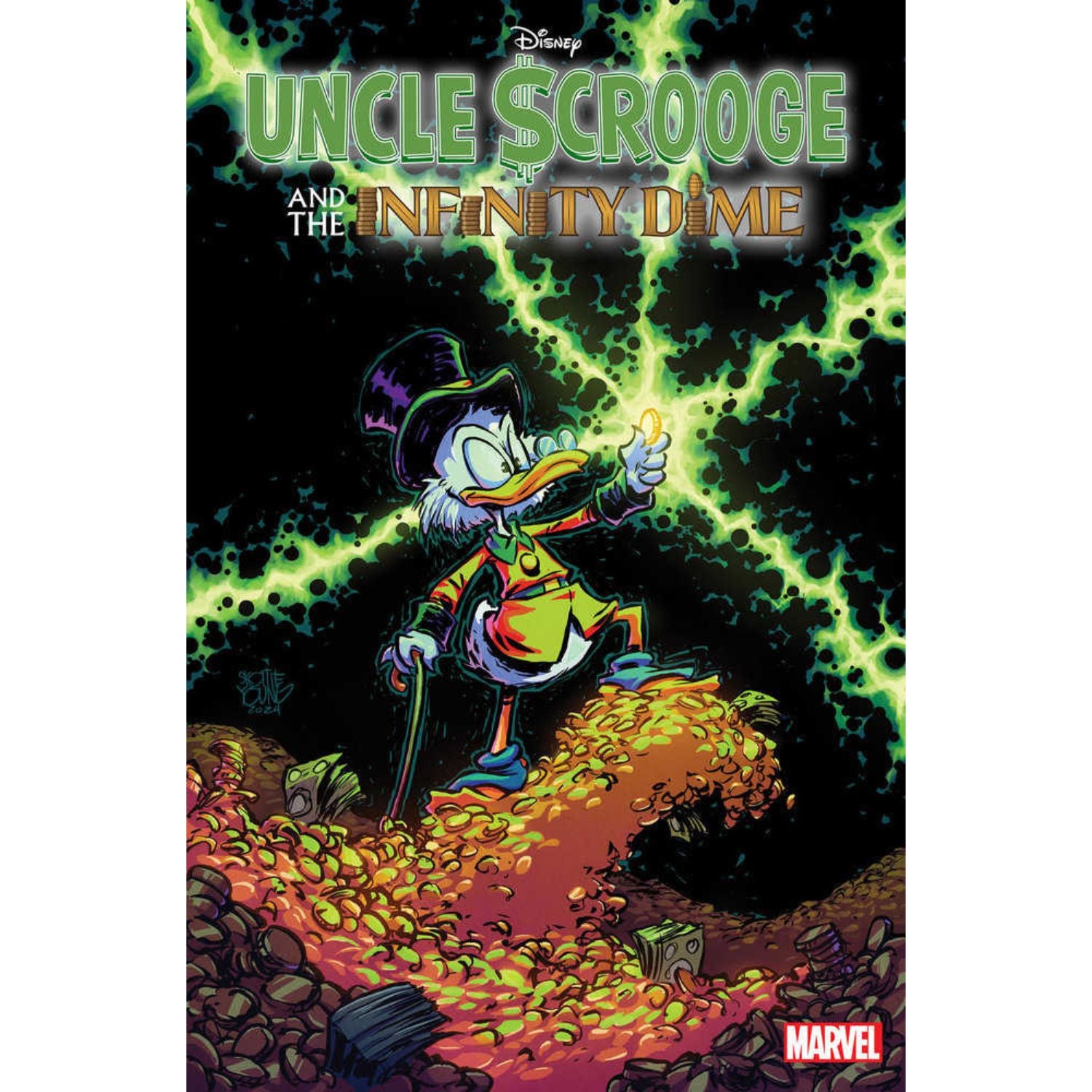 Uncle Scrooge and the Infinity Dime: #1 [Skottie Young] 2024 – Shopville