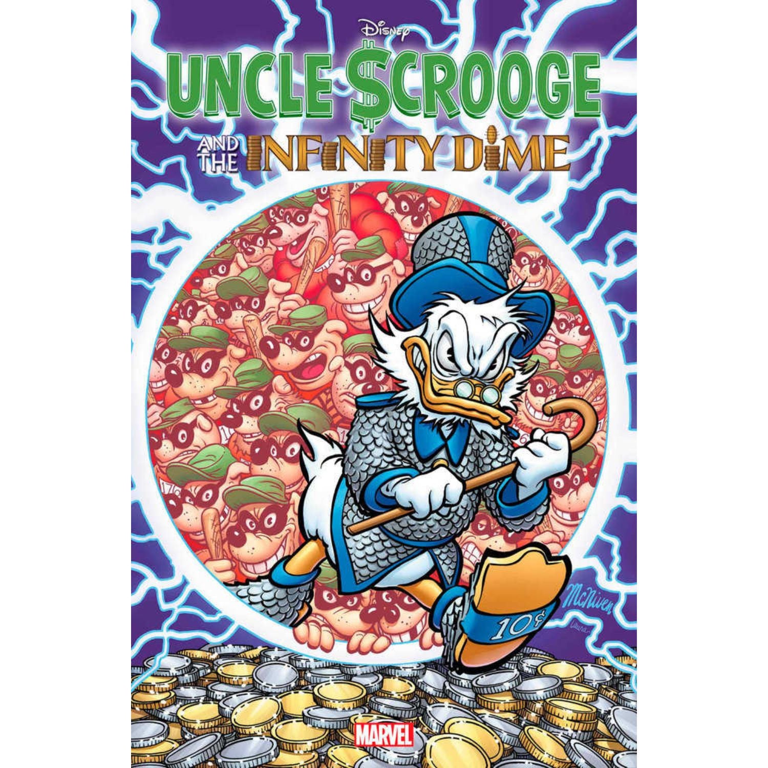 Uncle Scrooge and the Infinity Dime: #1 [Steve Mcniven] 2024 – Shopville
