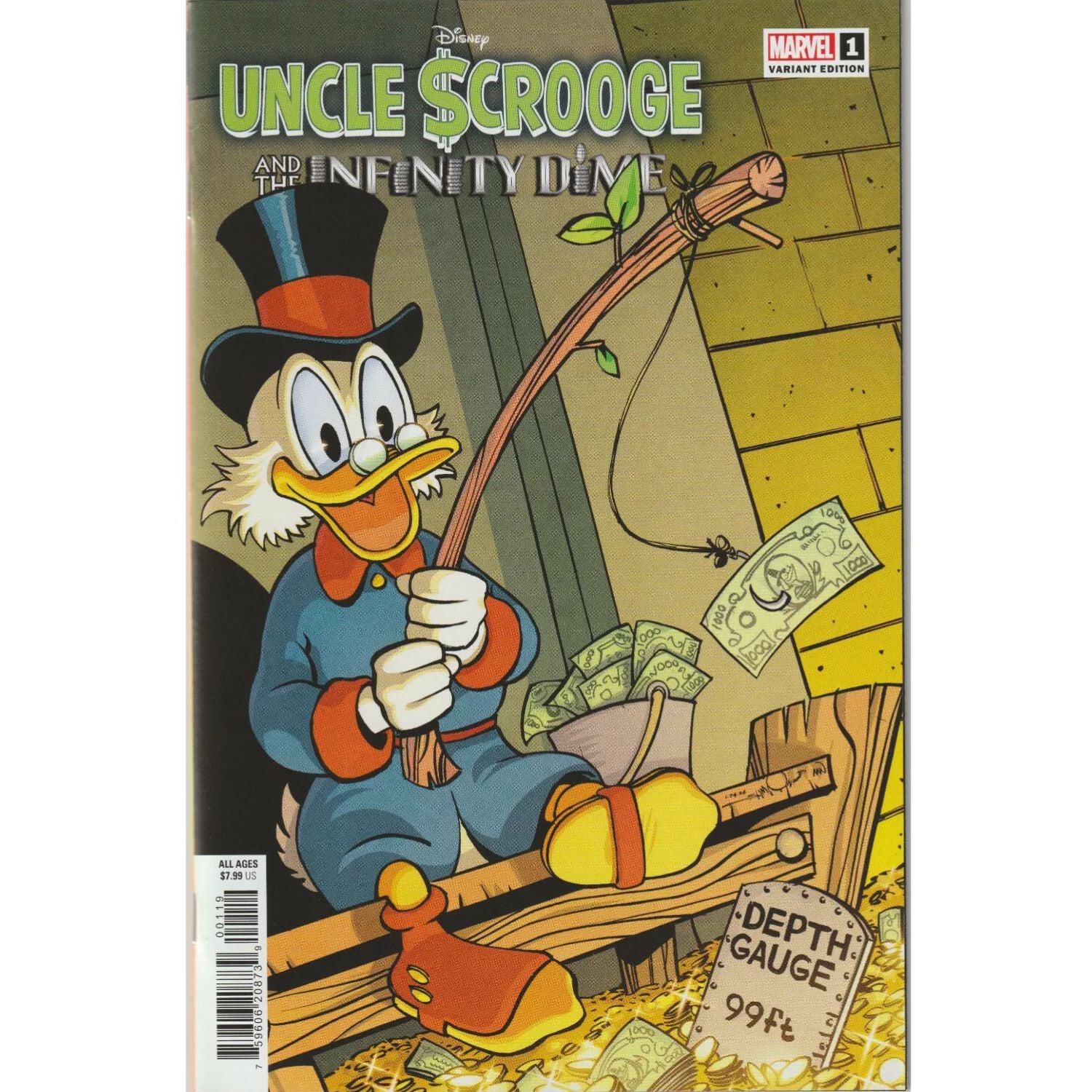 Uncle Scrooge and the infinity Dime: #1 [Simonson CVR M - 1:25] 2024 ...