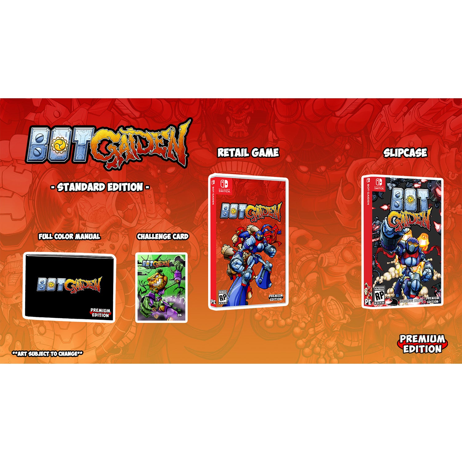 Bot Gaiden (Standard) - Premium Edition Games #9 [Nintendo Switch ...