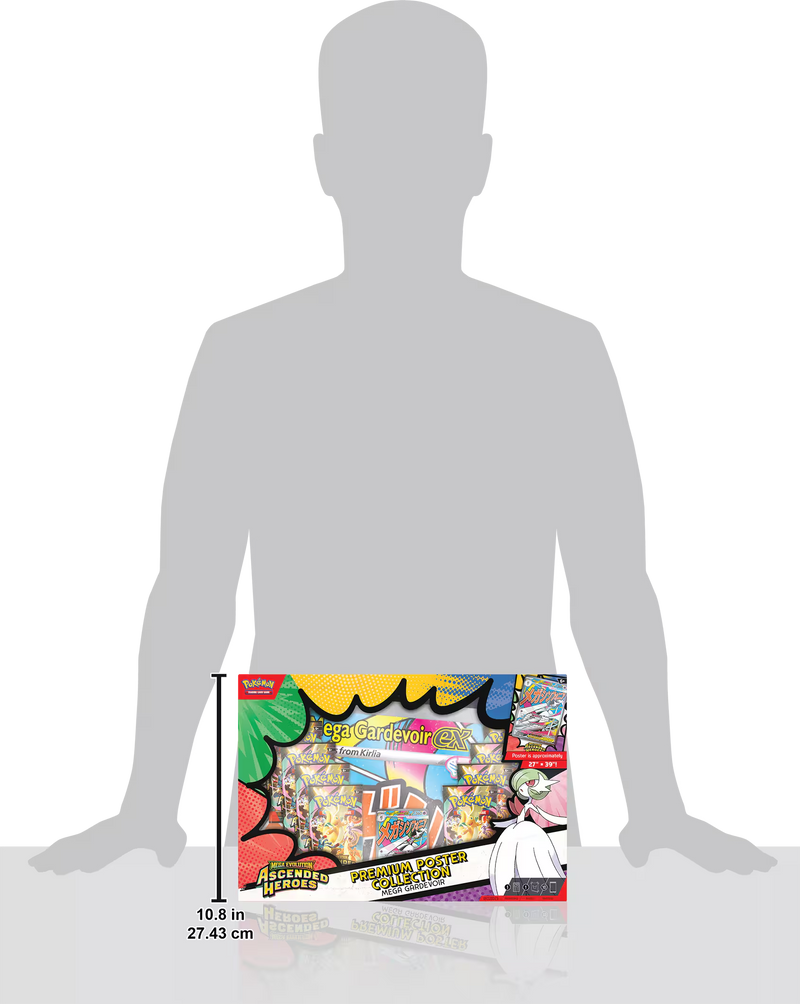 Pokemon TCG: Mega Evolution - Ascended Heroes Premium Poster Collectio ...