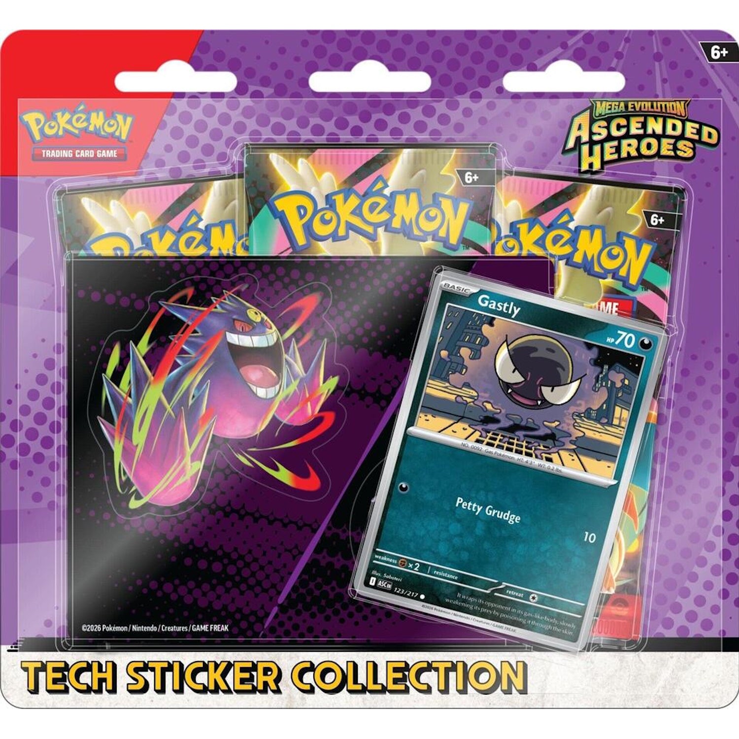 Pokemon TCG: Mega Evolution - Ascended Heroes Tech Sticker Collection ...