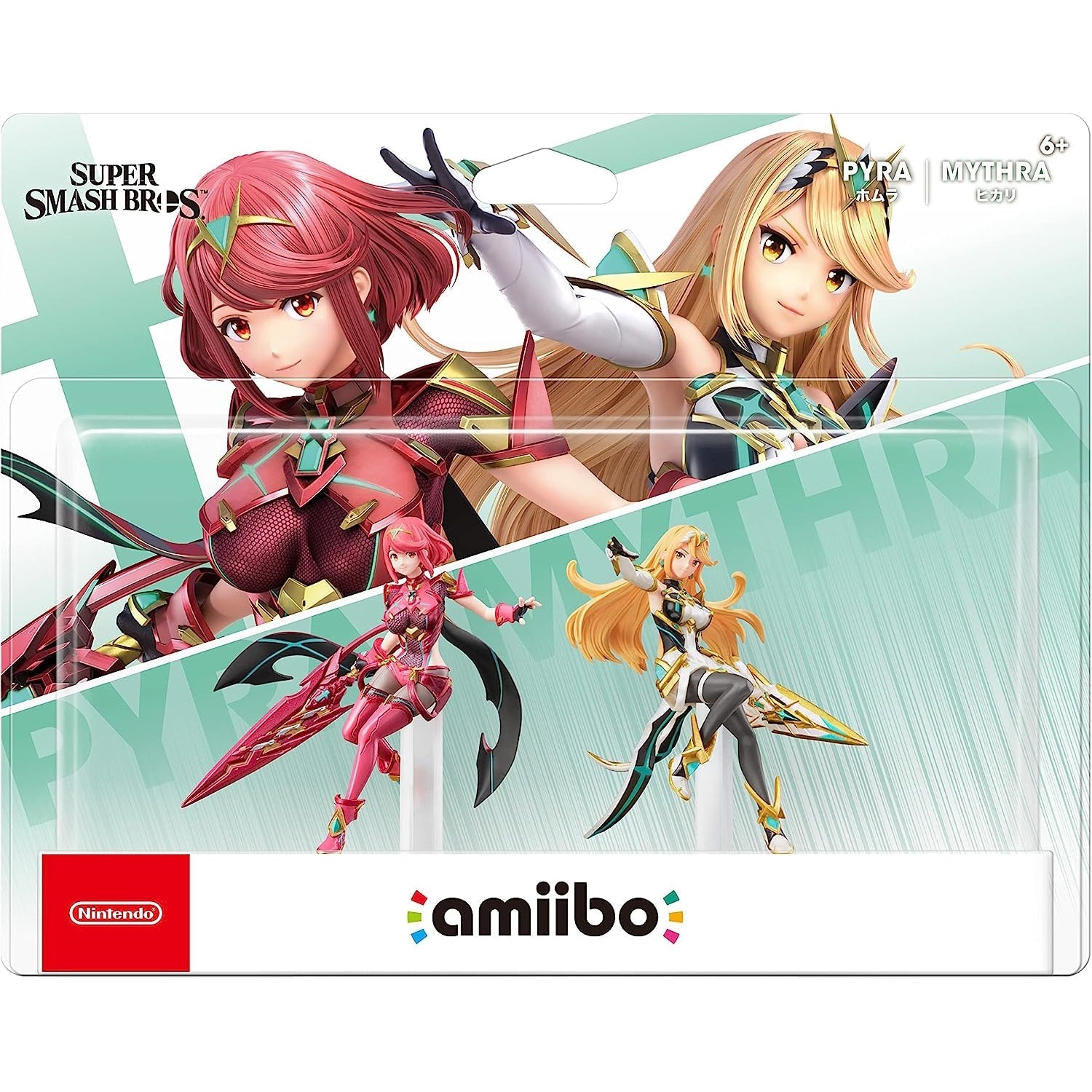 Pyra and Mythra Amiibo - Super Smash Brothers Series [Nintendo Accesso ...