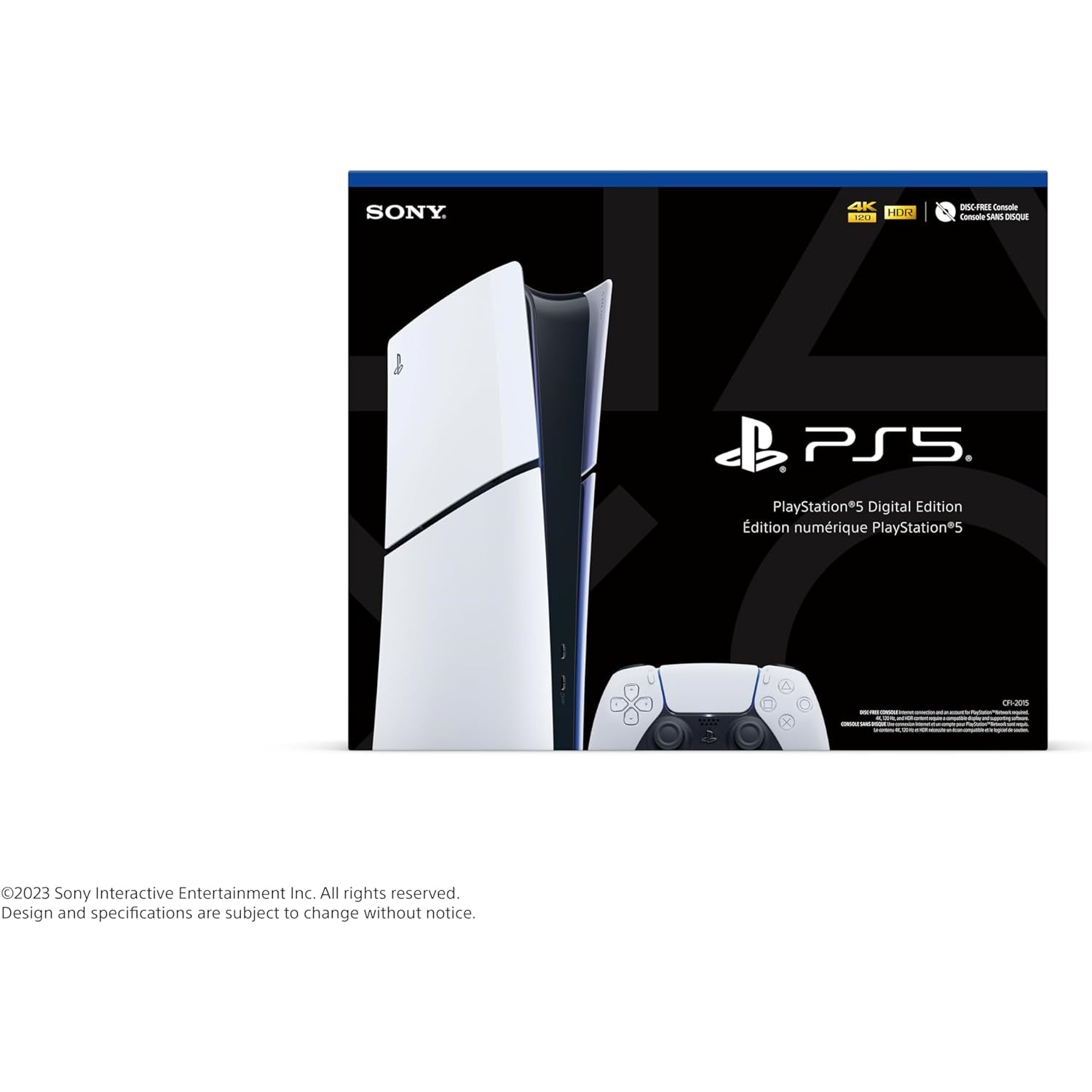 Sony PlayStation 5 Slim Console - Digital Edition [PlayStation 5 Syste ...