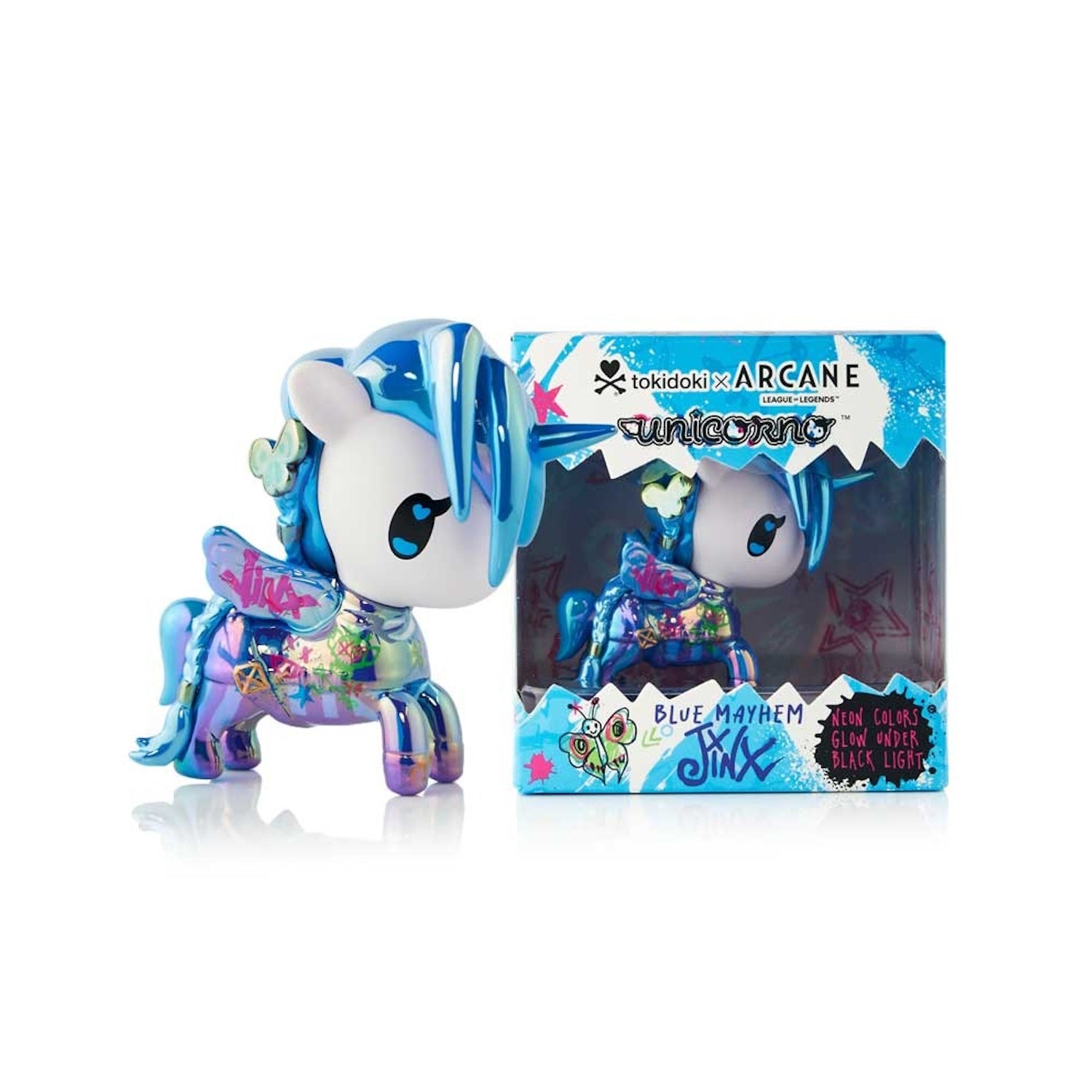 tokidoki x Arcane Unicorno – Blue Mayhem Jinx (Special Edition) – Shopville