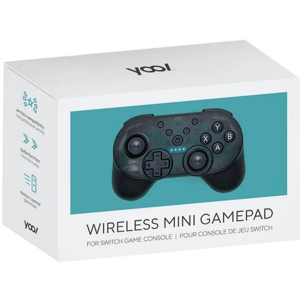 YOOL Wireless Mini Gamepad w/ Turbo Mode + Amiibo NFC Support [Nintend ...