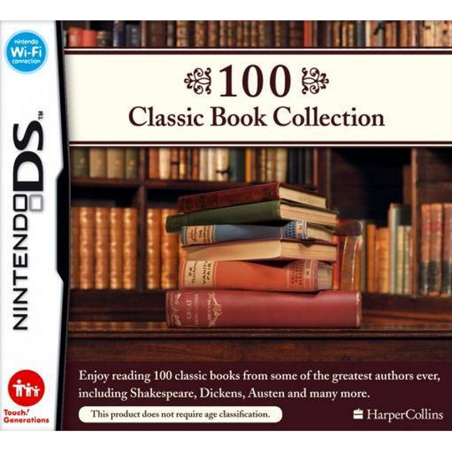 100 Classic Book Collection [Nintendo DS DSi] – Shopville