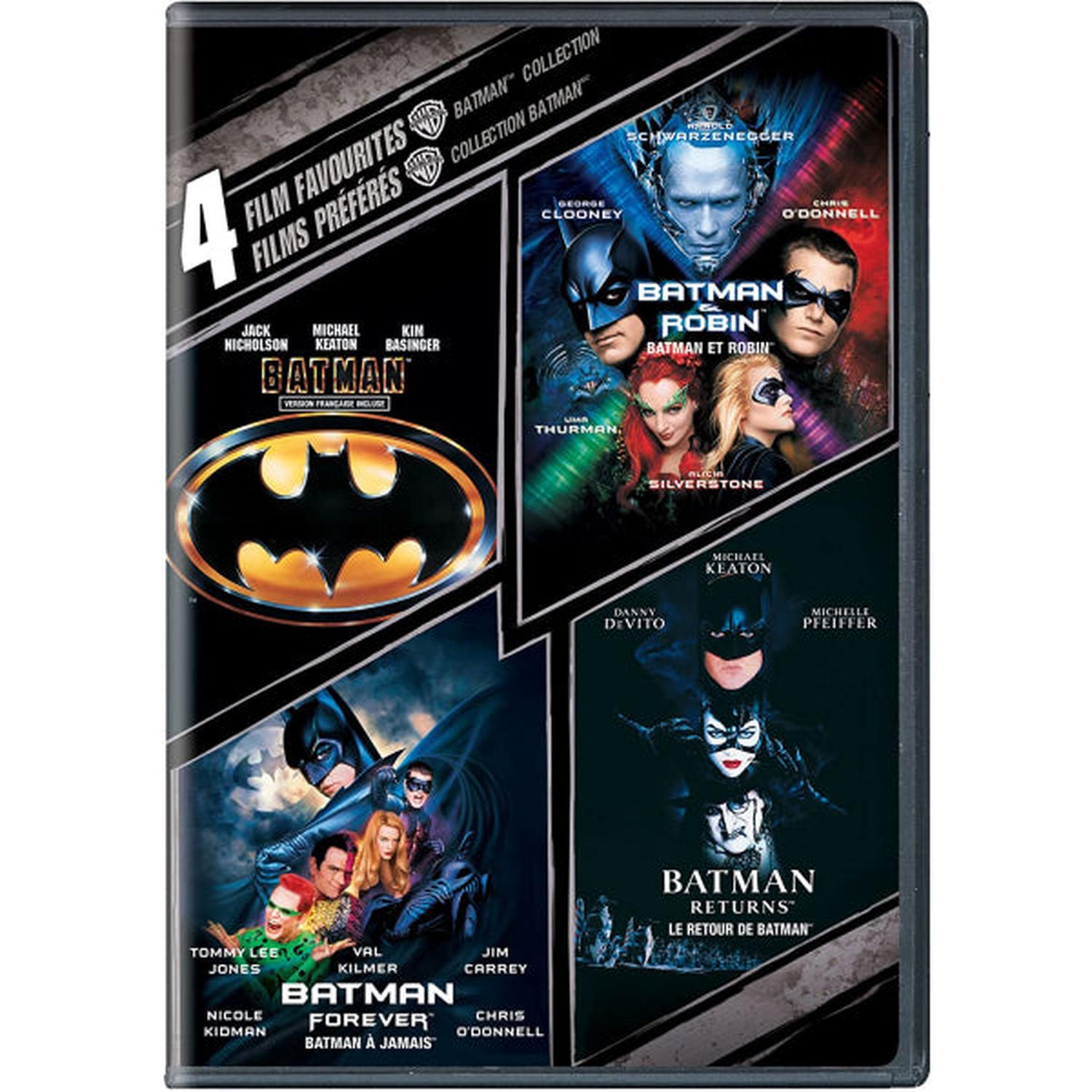 4 Film Favorites: Batman Collection [DVD Box Set] – Shopville