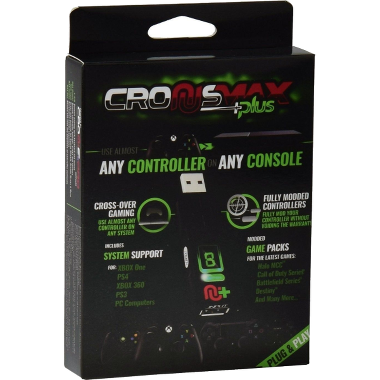 CronusMAX PLUS with Bluetooth Dongle & Sound Card [Cross-Platform Acce ...