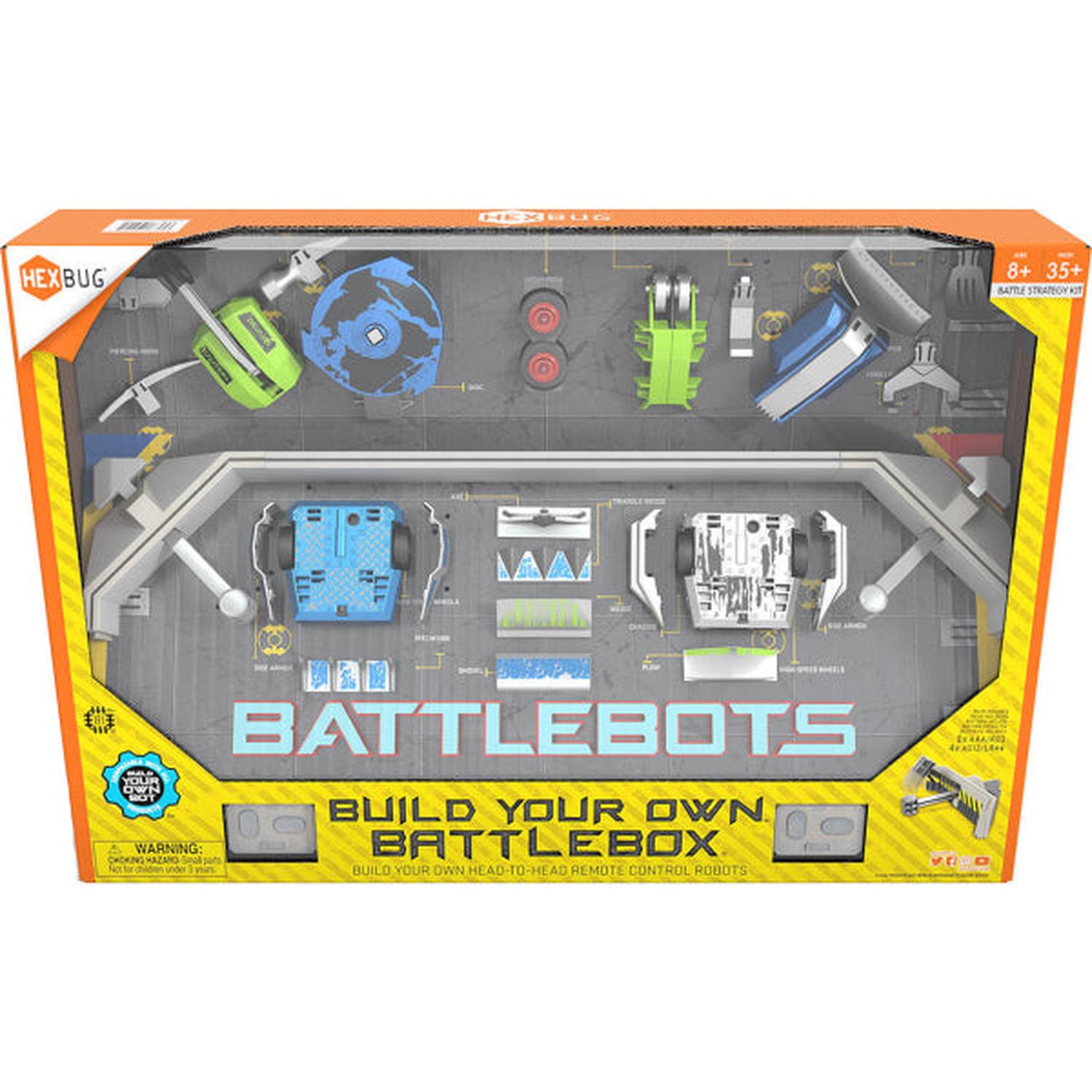 HEXBUG BattleBots: Build Your Own BattleBox - Remote Control Robots [T ...