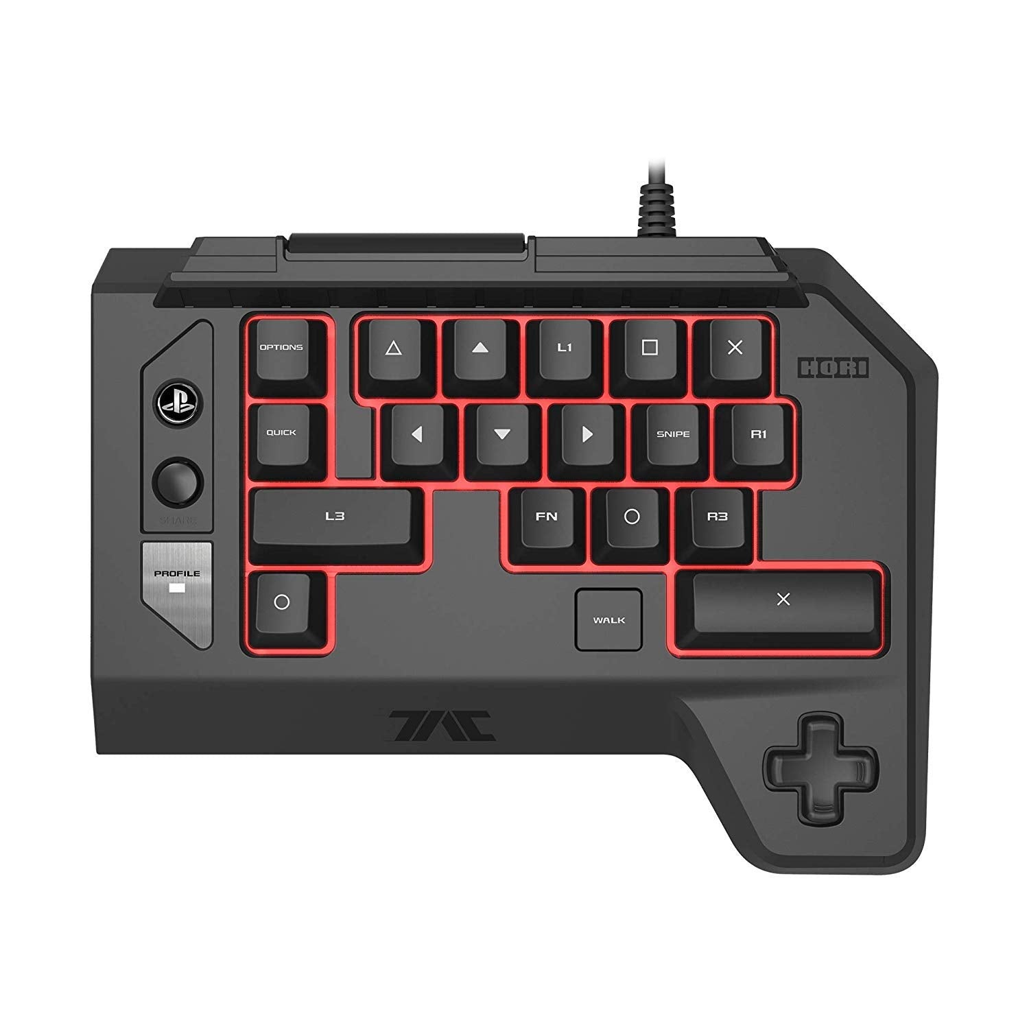 HORI Tactical Assault Commander TAC Four Type K2 KeyPad and Mouse Cont Shopville