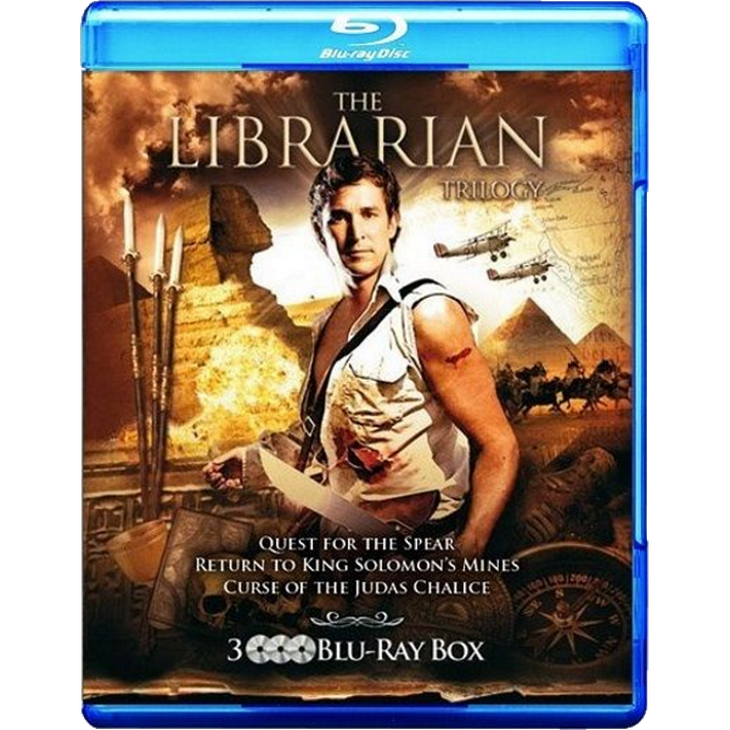 The Librarian Trilogy [Blu-Ray Box Set] – Shopville