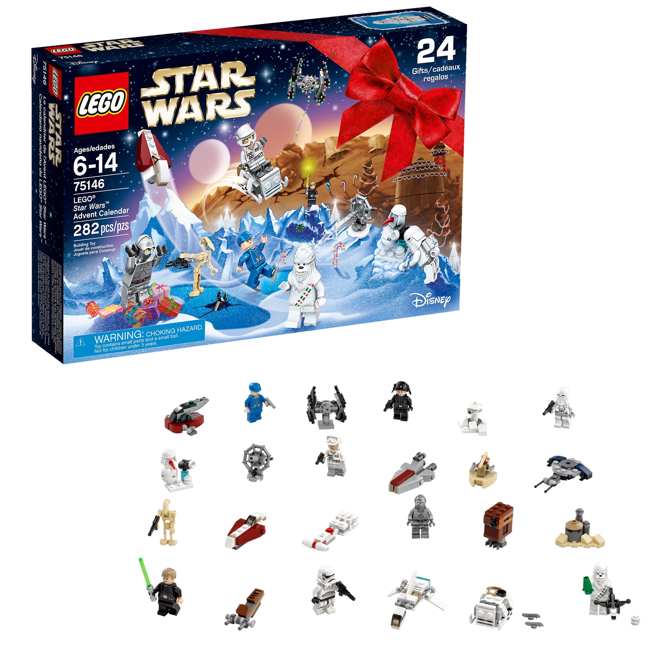 LEGO Star Wars Advent Calendar 282 Piece Building Kit LEGO 75146 Shopville