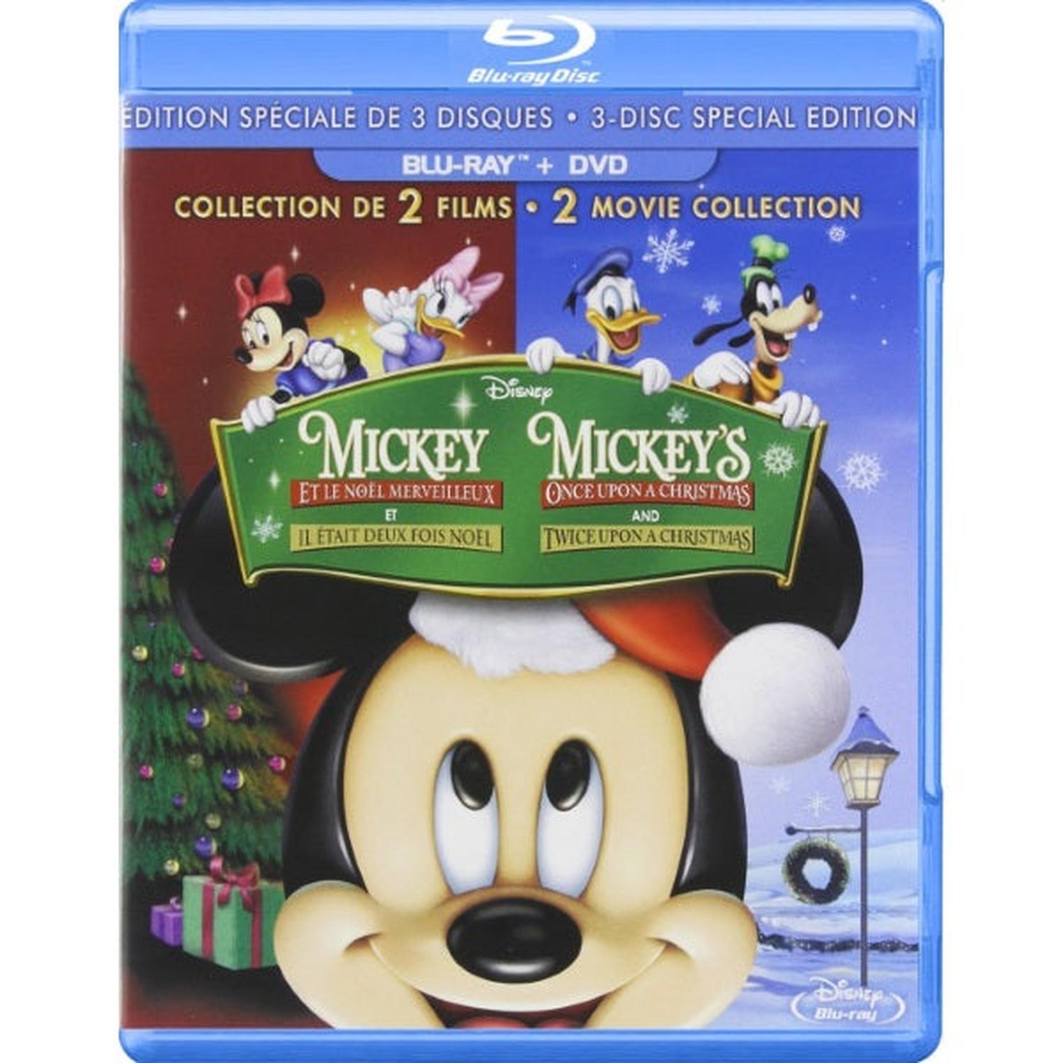 Disney's Mickey's Once Upon a Christmas & Twice Upon a Christmas [Blu ...